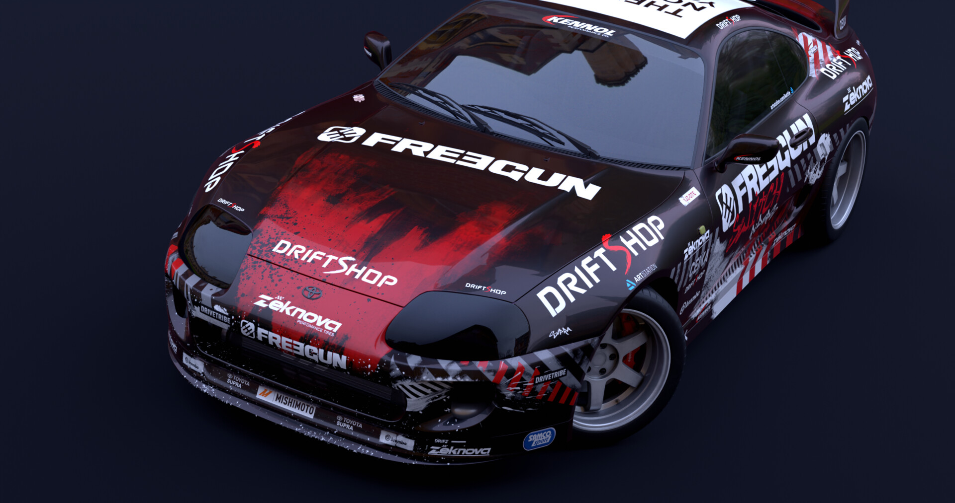 ArtStation - Supra a80