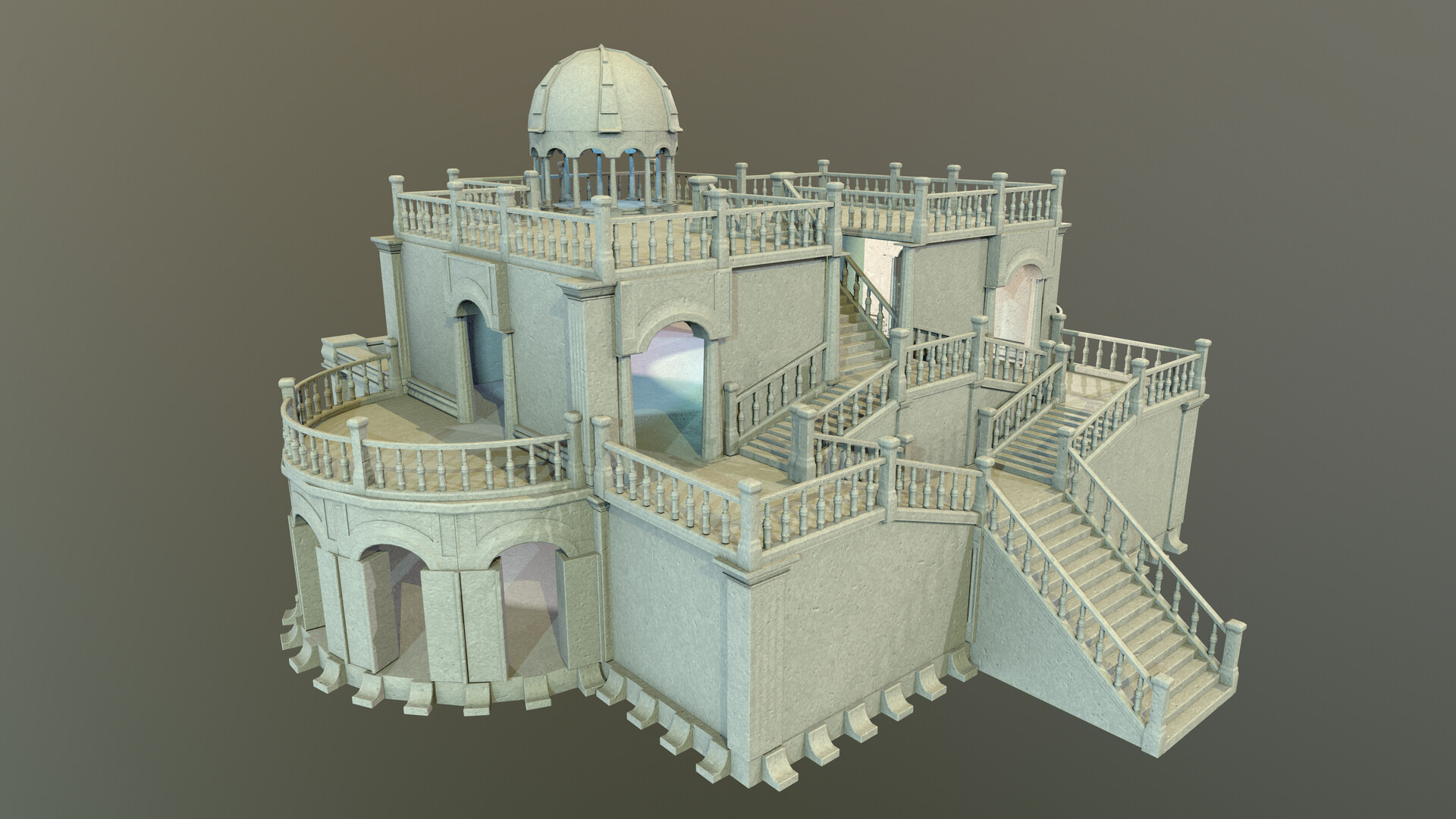 ArtStation - TEMPLE ENVIRONMENT