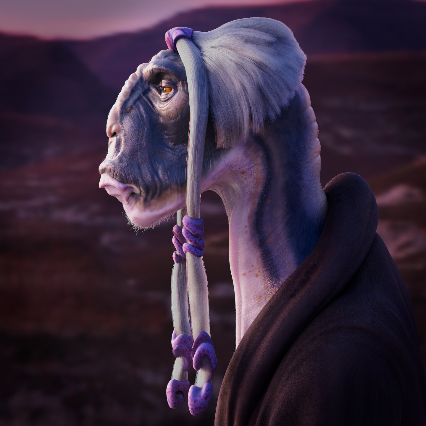 ArtStation - Alien Jedi