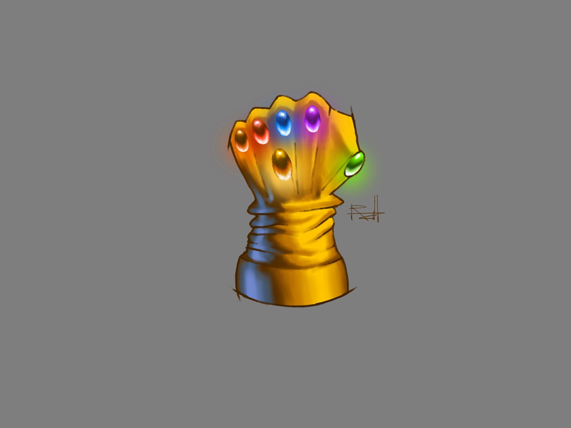 ArtStation - Infinity_Gauntlet