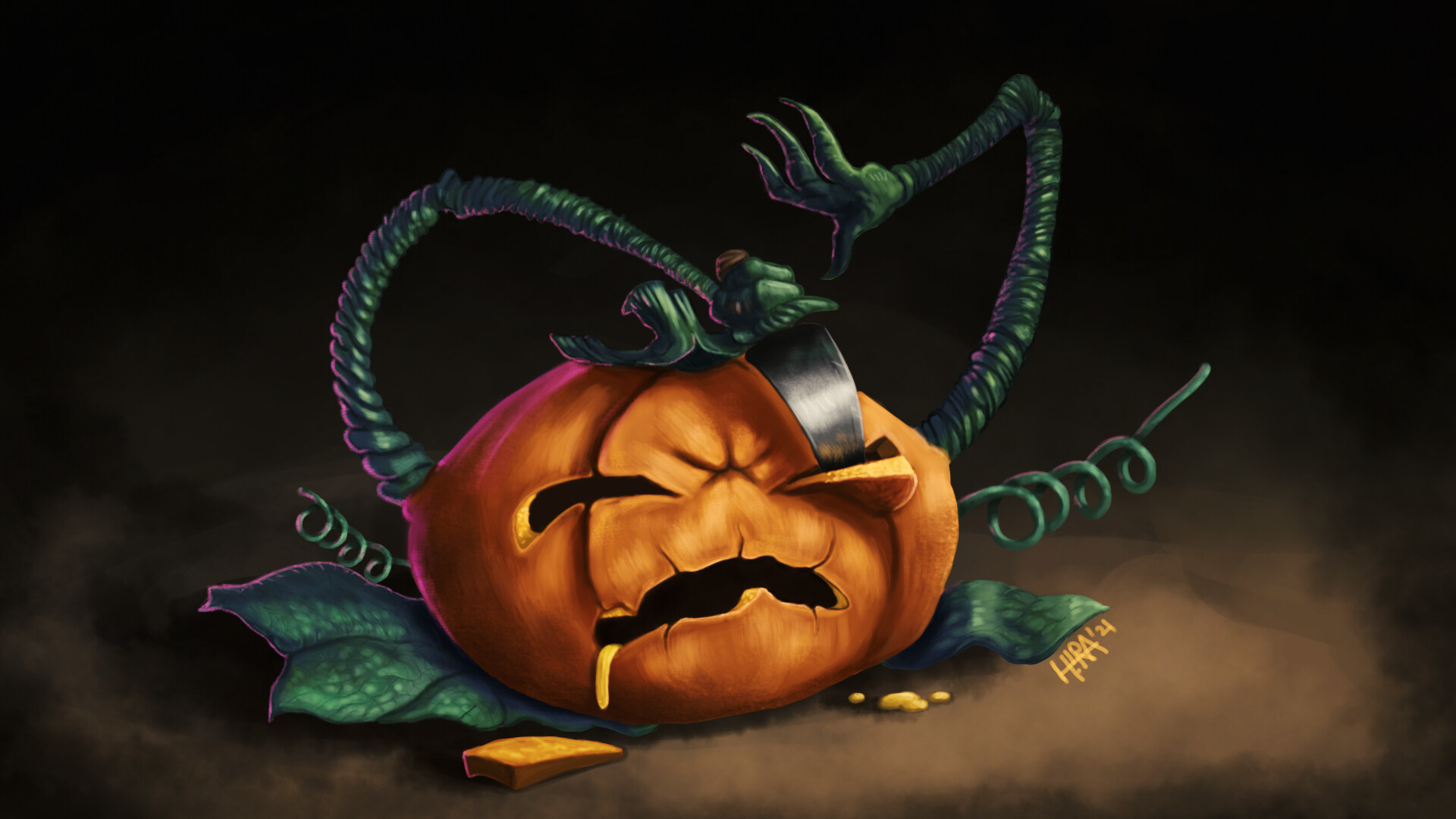 ArtStation - Halloween (Late!)