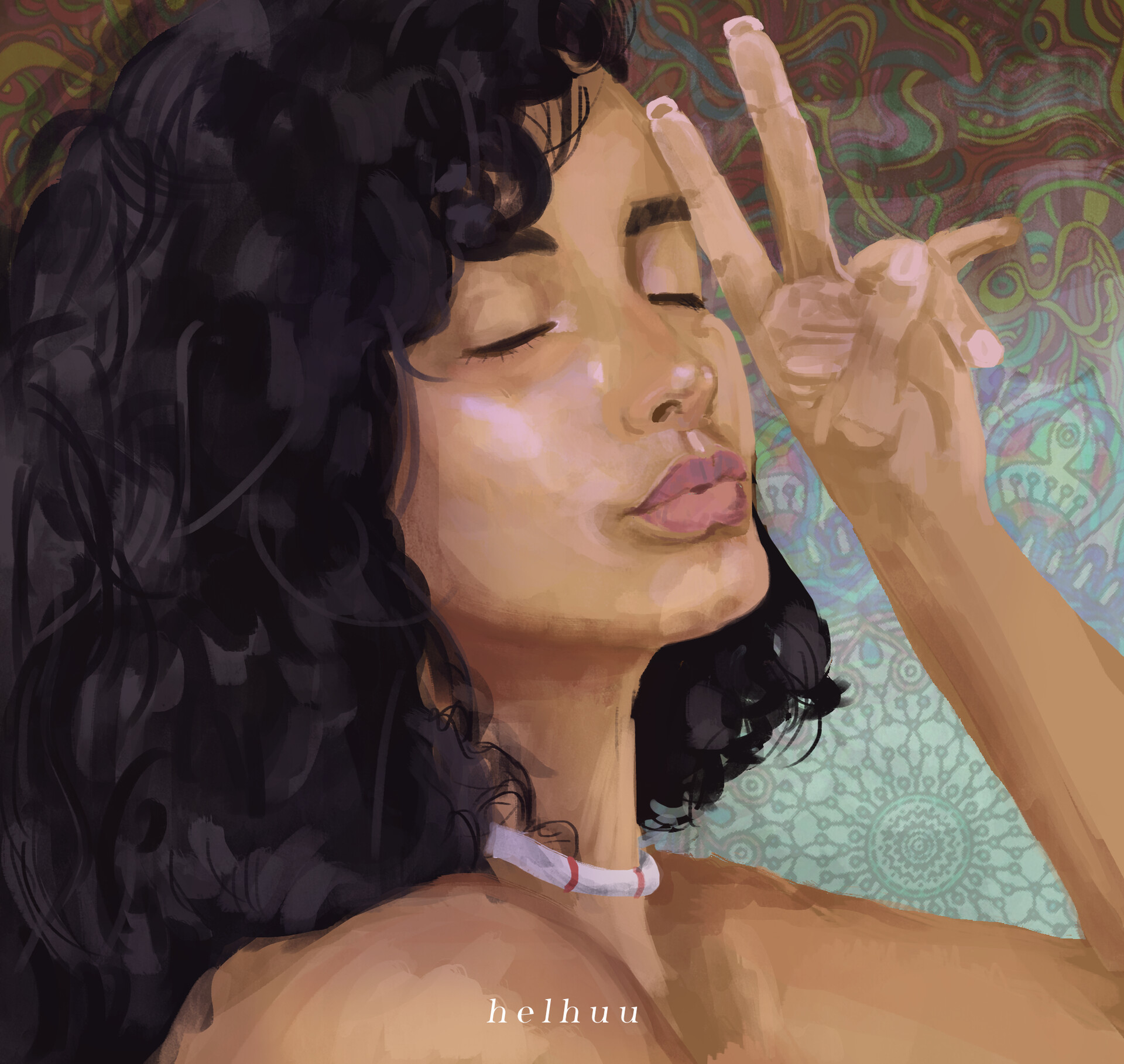 ArtStation - Diva's portrait