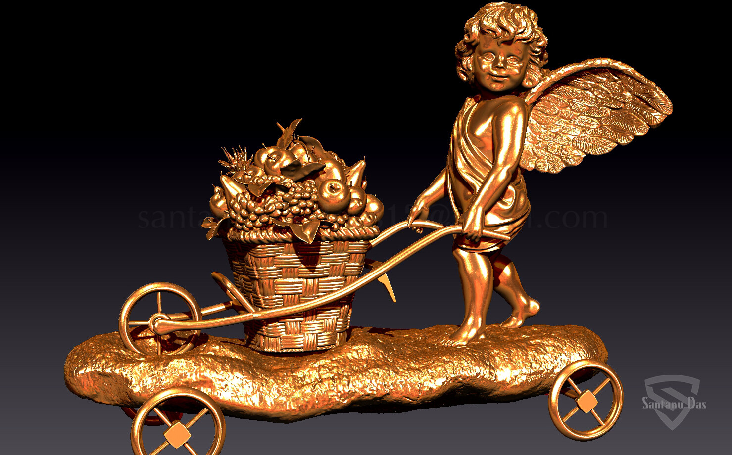 ArtStation - Cupit 3d Sculpture