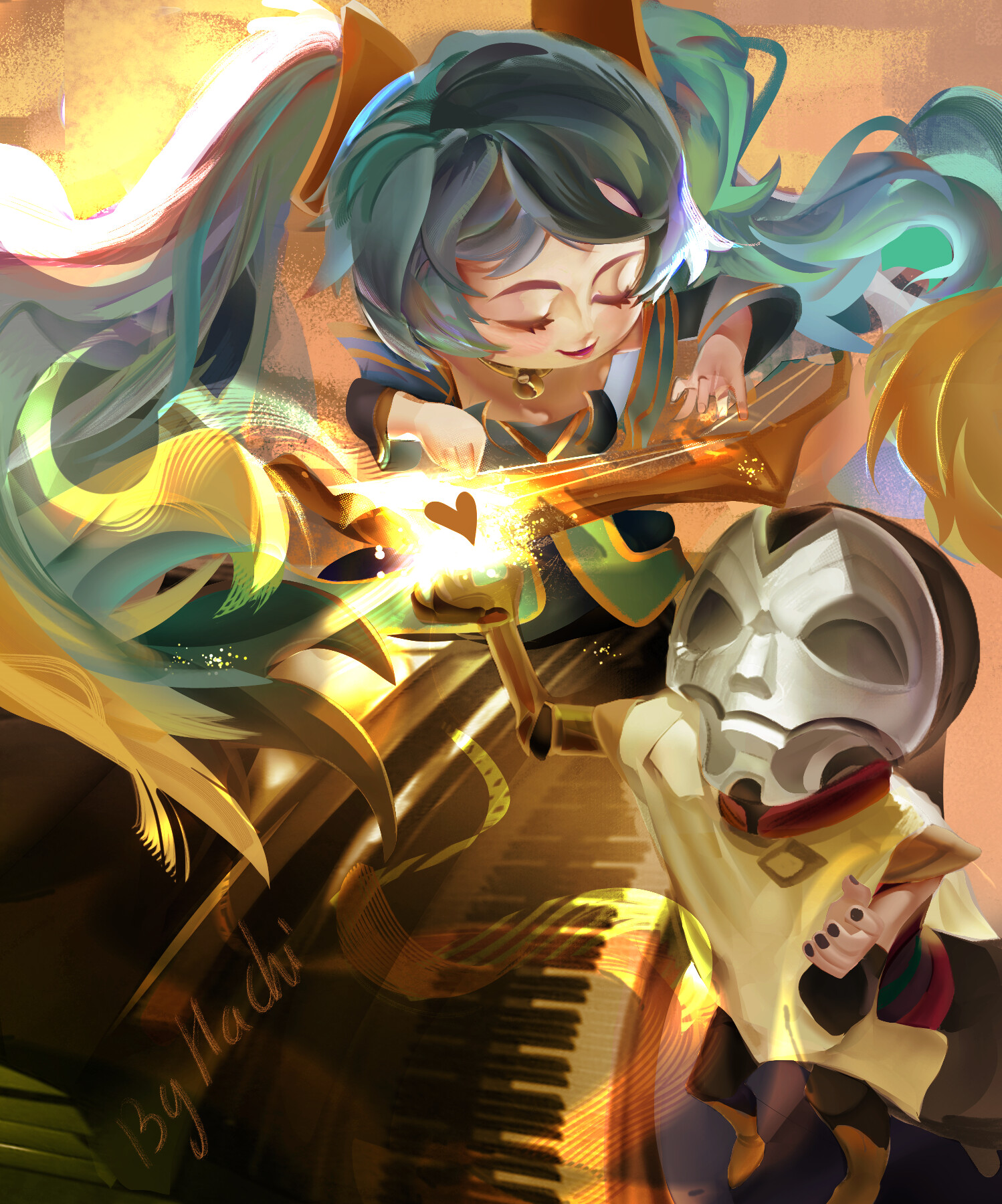 ArtStation - Jhin Sona