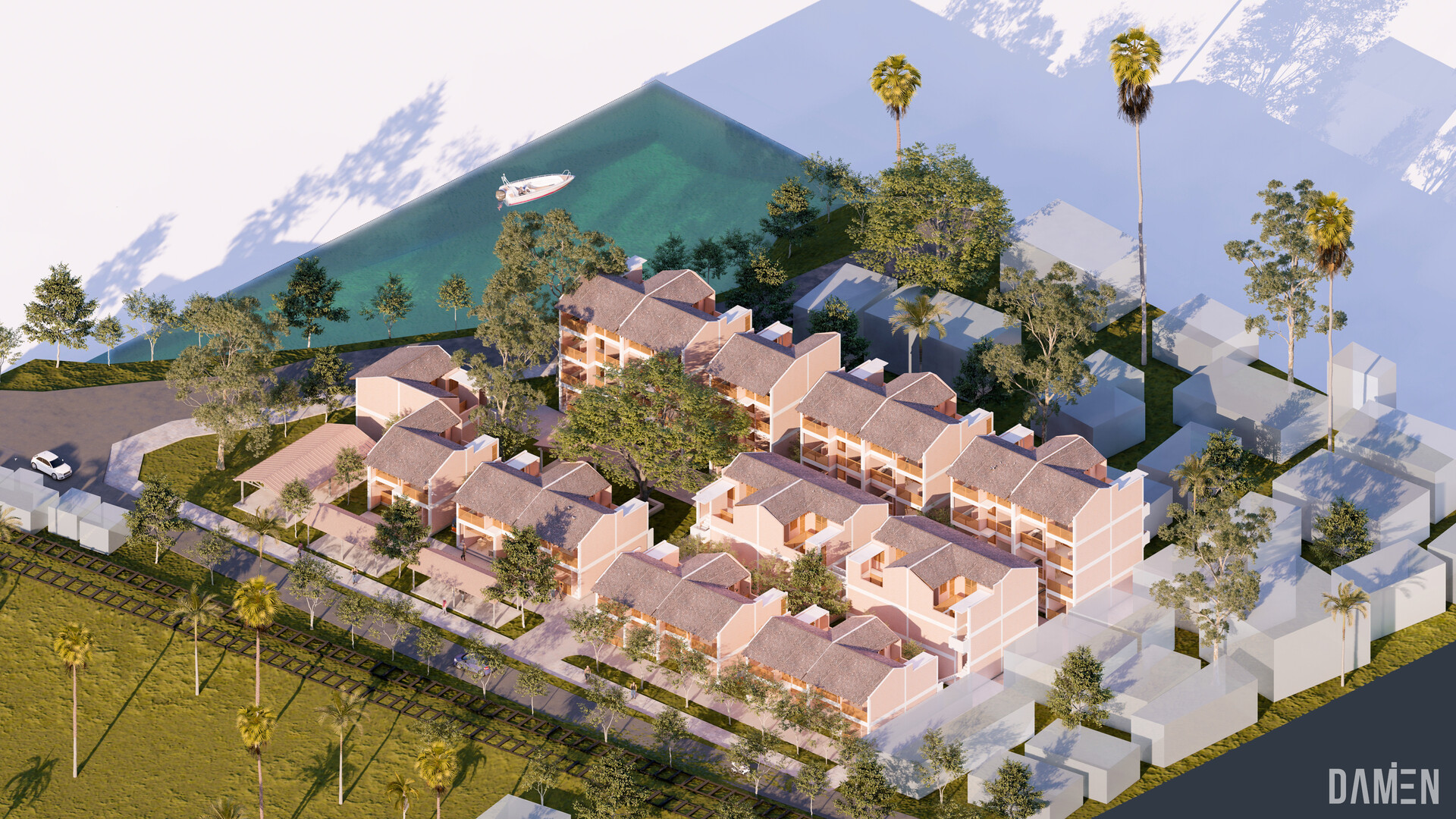 ArtStation - Low Income Housing Renders