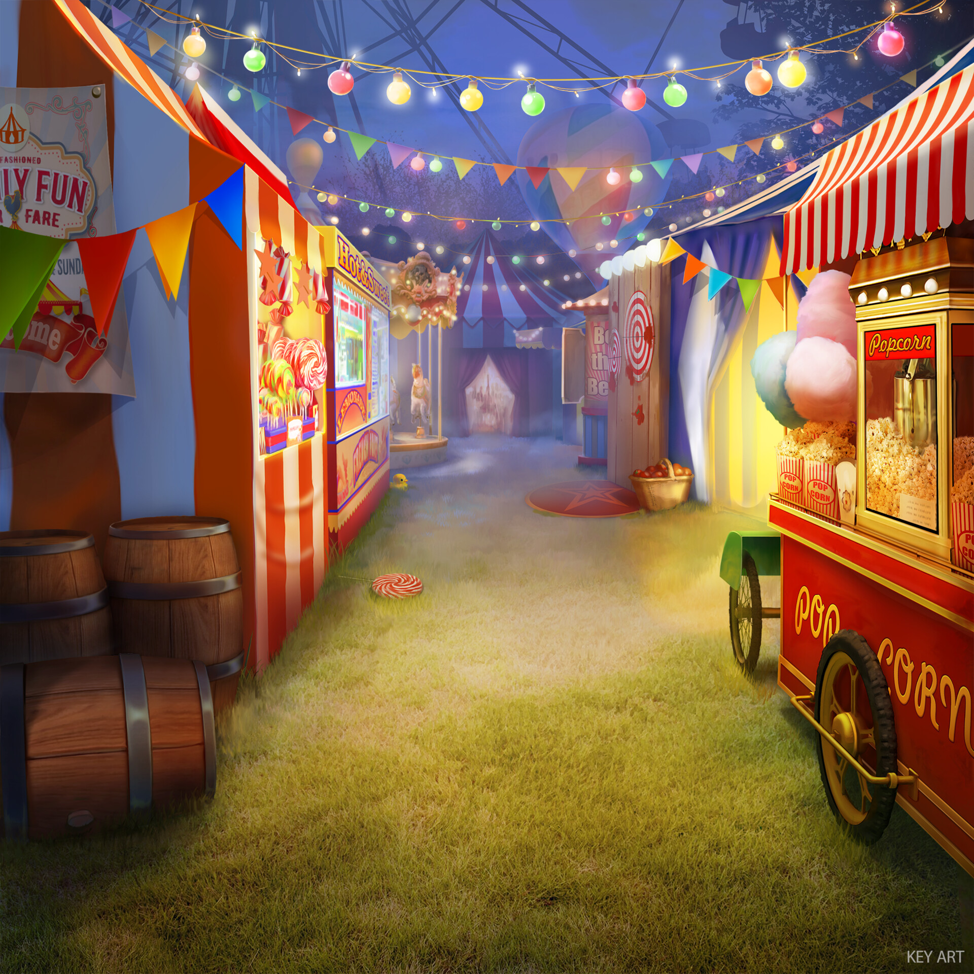 ArtStation - Fair background 2020