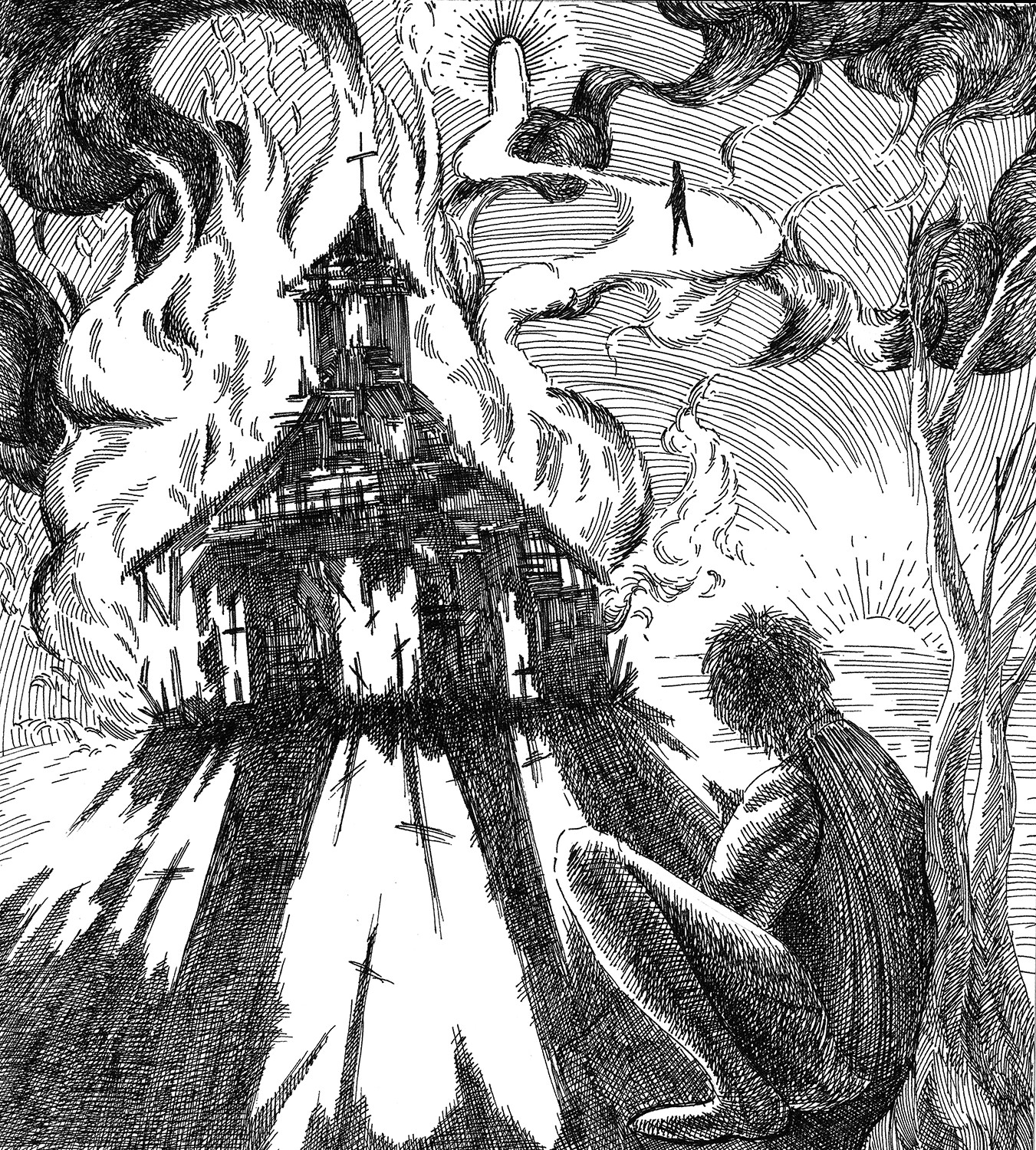 ArtStation - Ascension. Book illustration