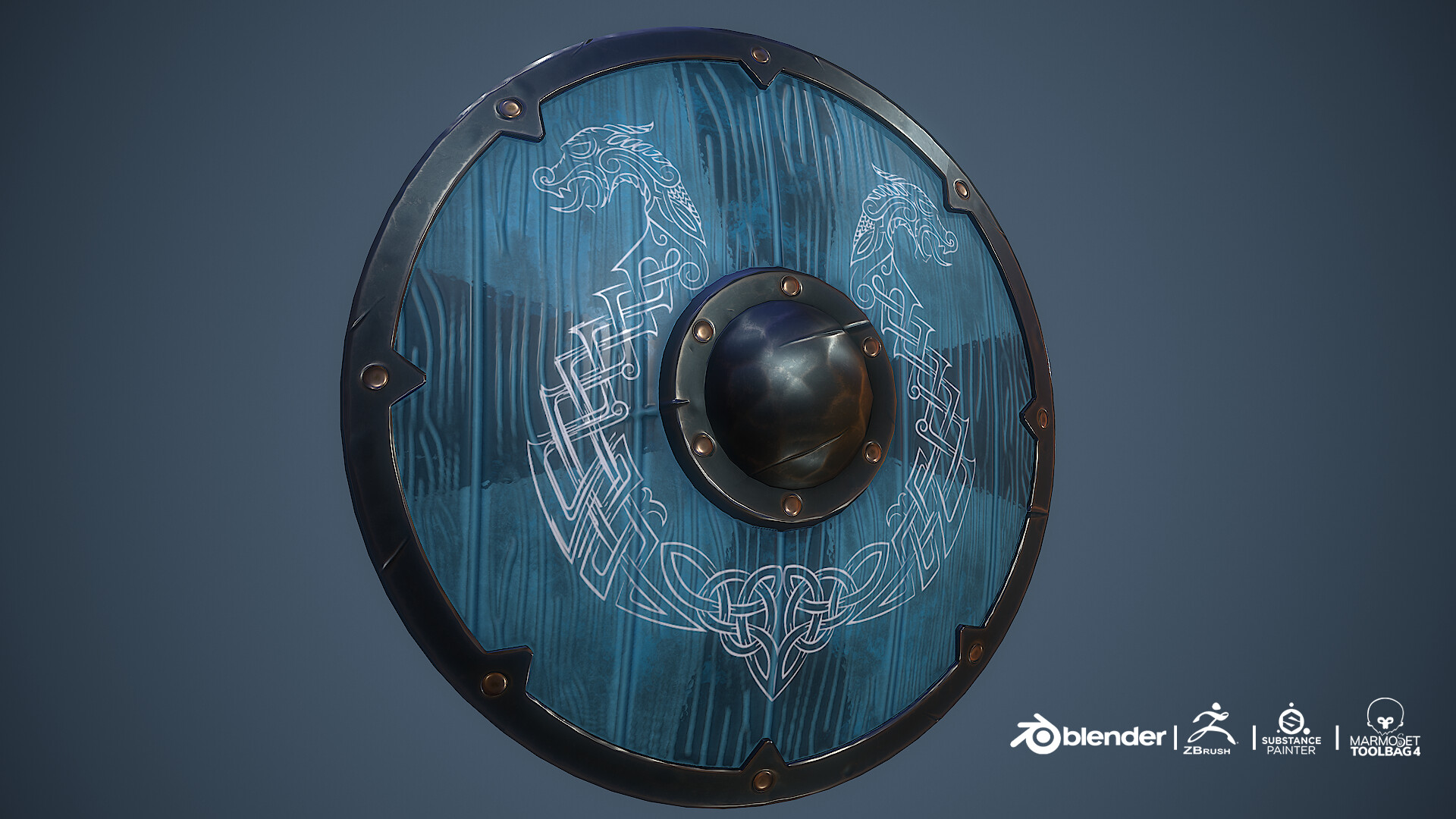 ArtStation - Viking Shield
