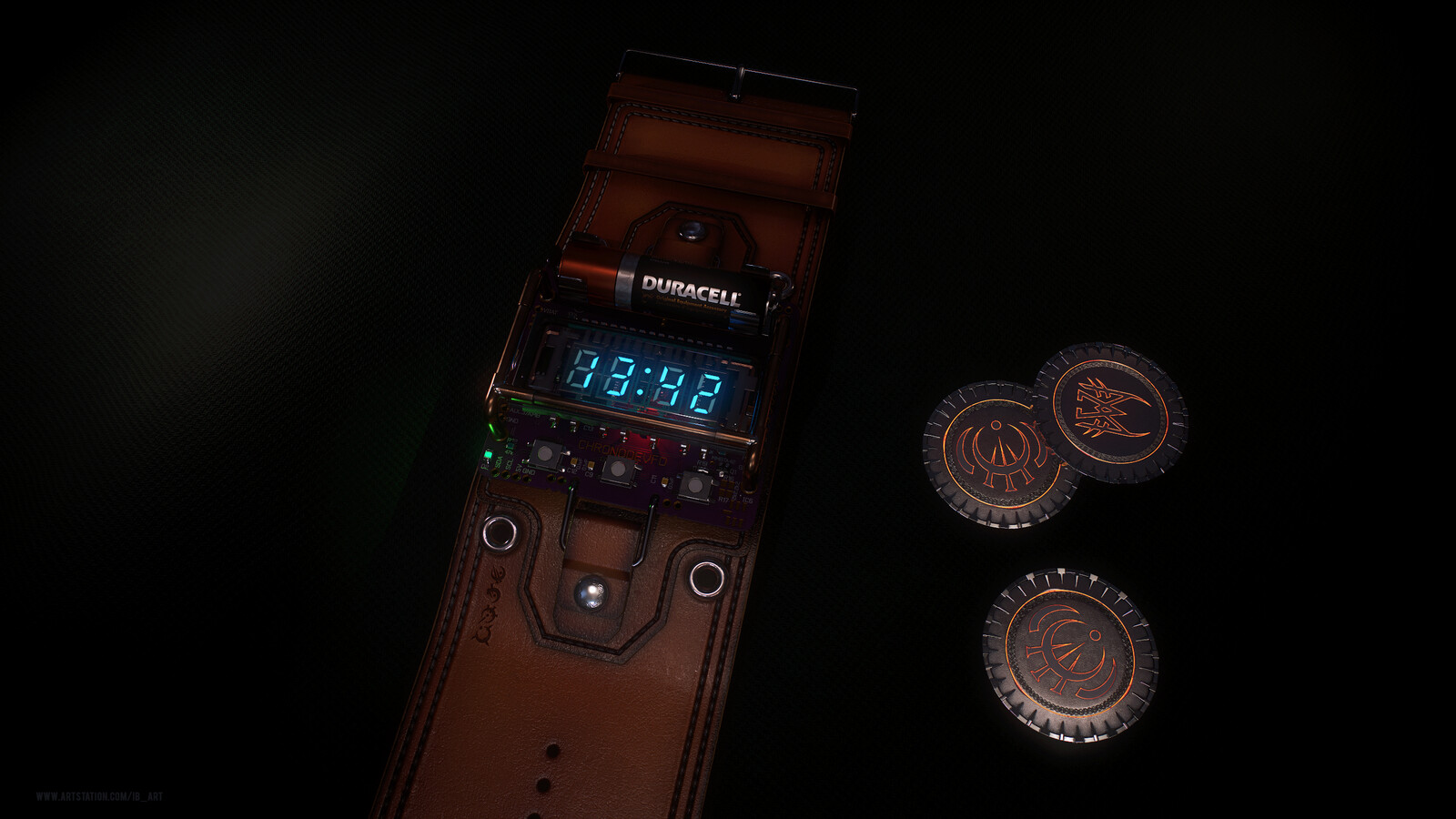 Igor Berkov - ChronodeVFD wristwatch