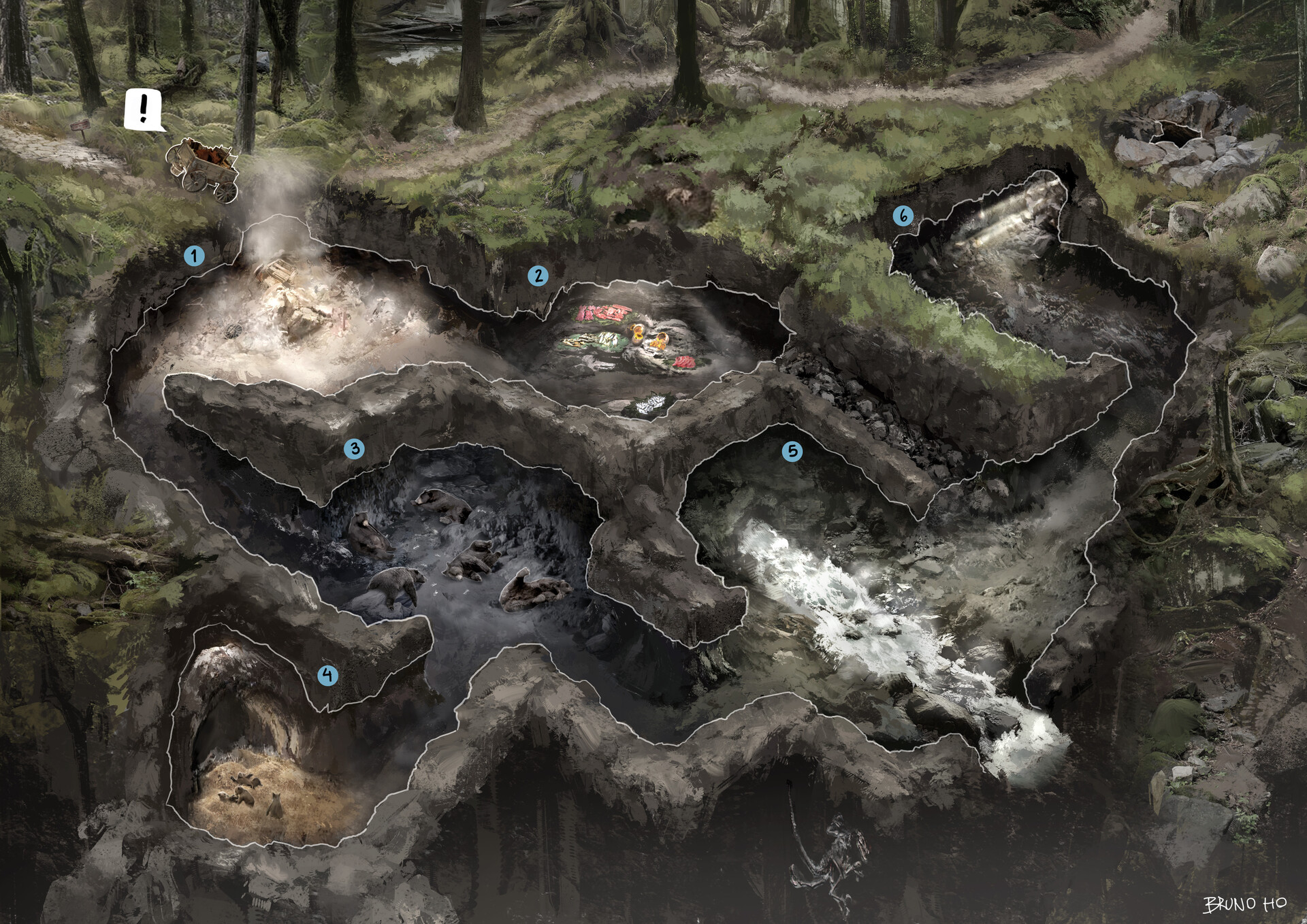 ArtStation - RPG map