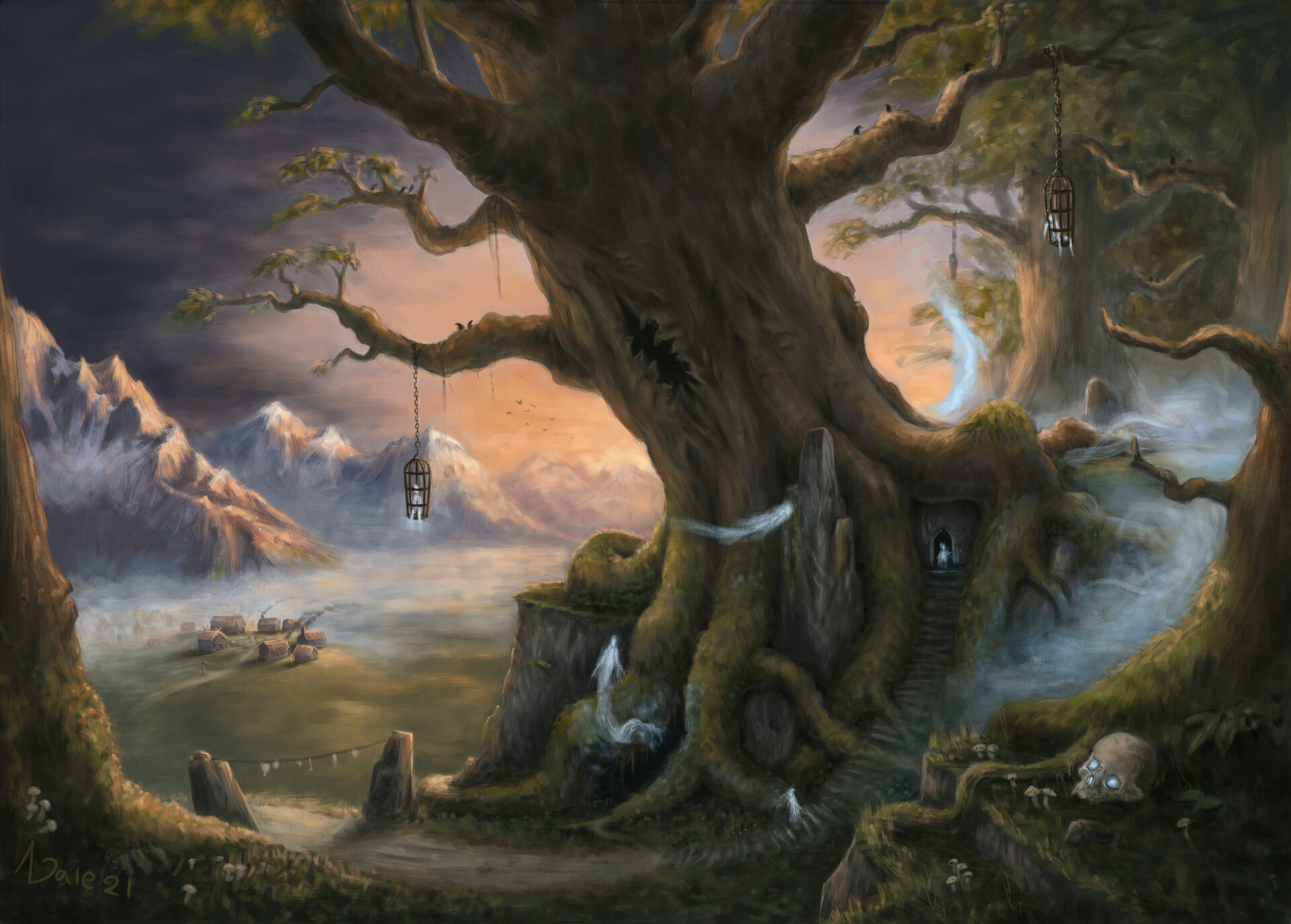 Mourn-grove by Tom Dale : r/ImaginaryTrees