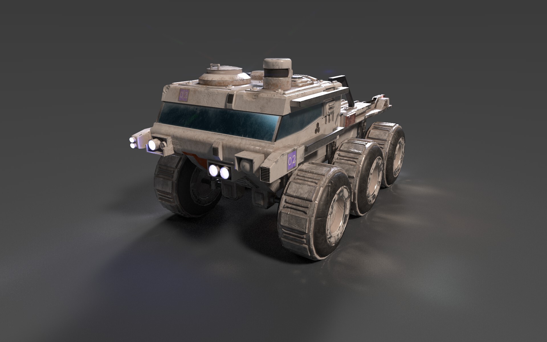 ArtStation - Moon Rover