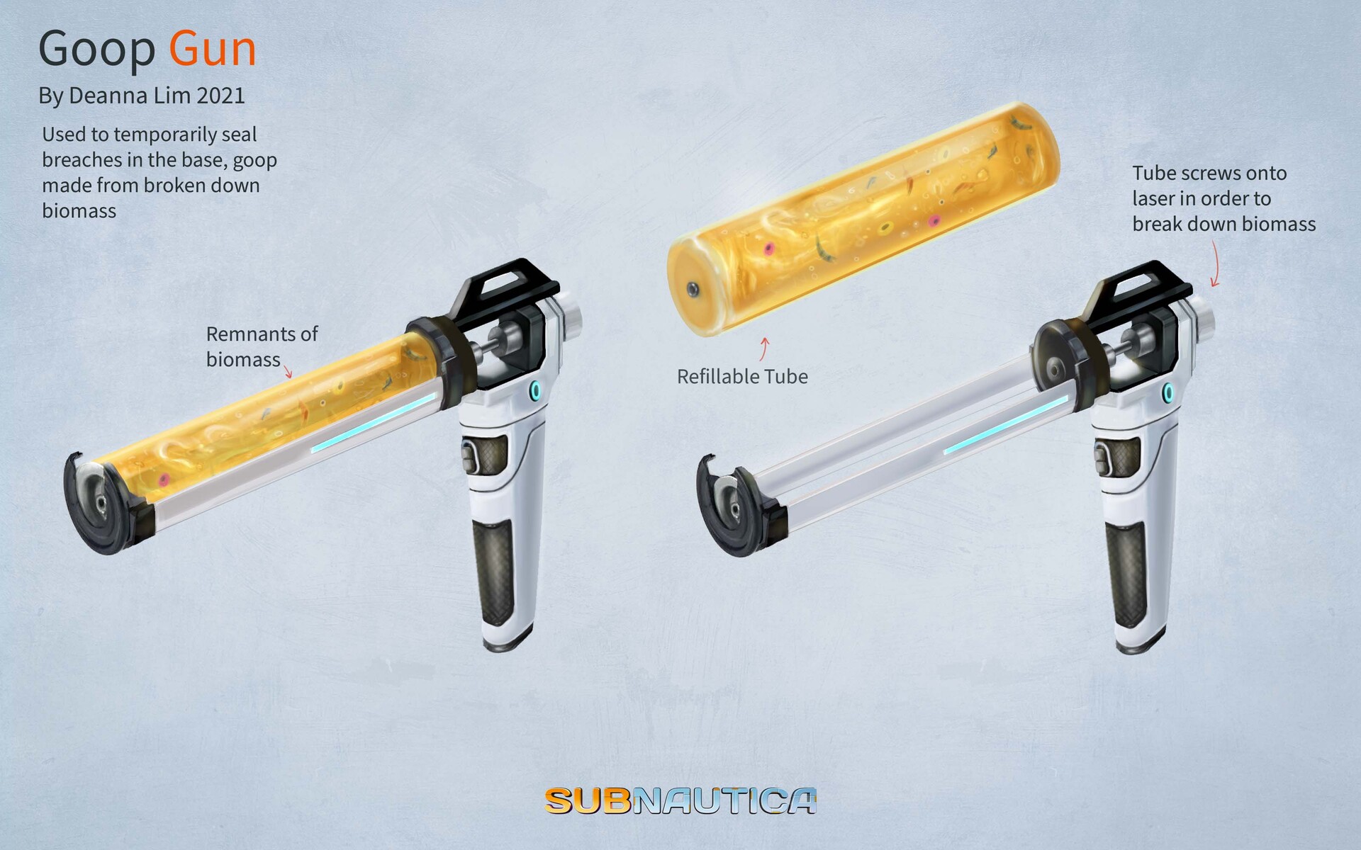 ArtStation - Prop Design: Goop Gun