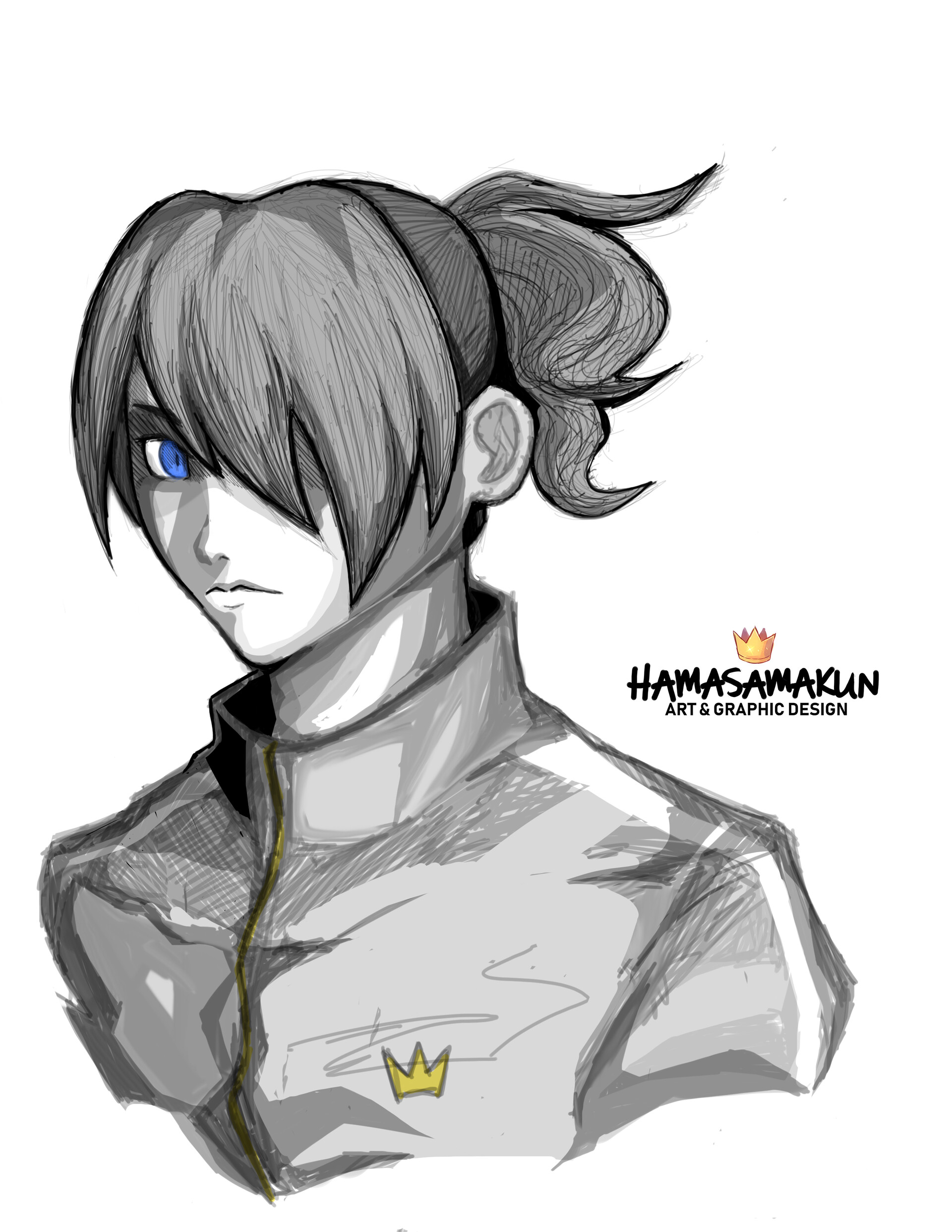 ArtStation - CharacterPortrait_Yato