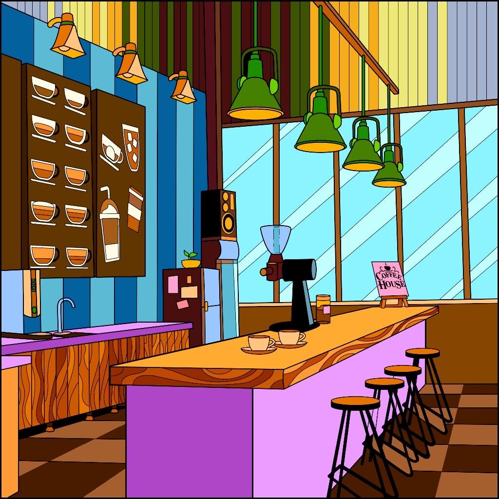 ArtStation - Coffee House