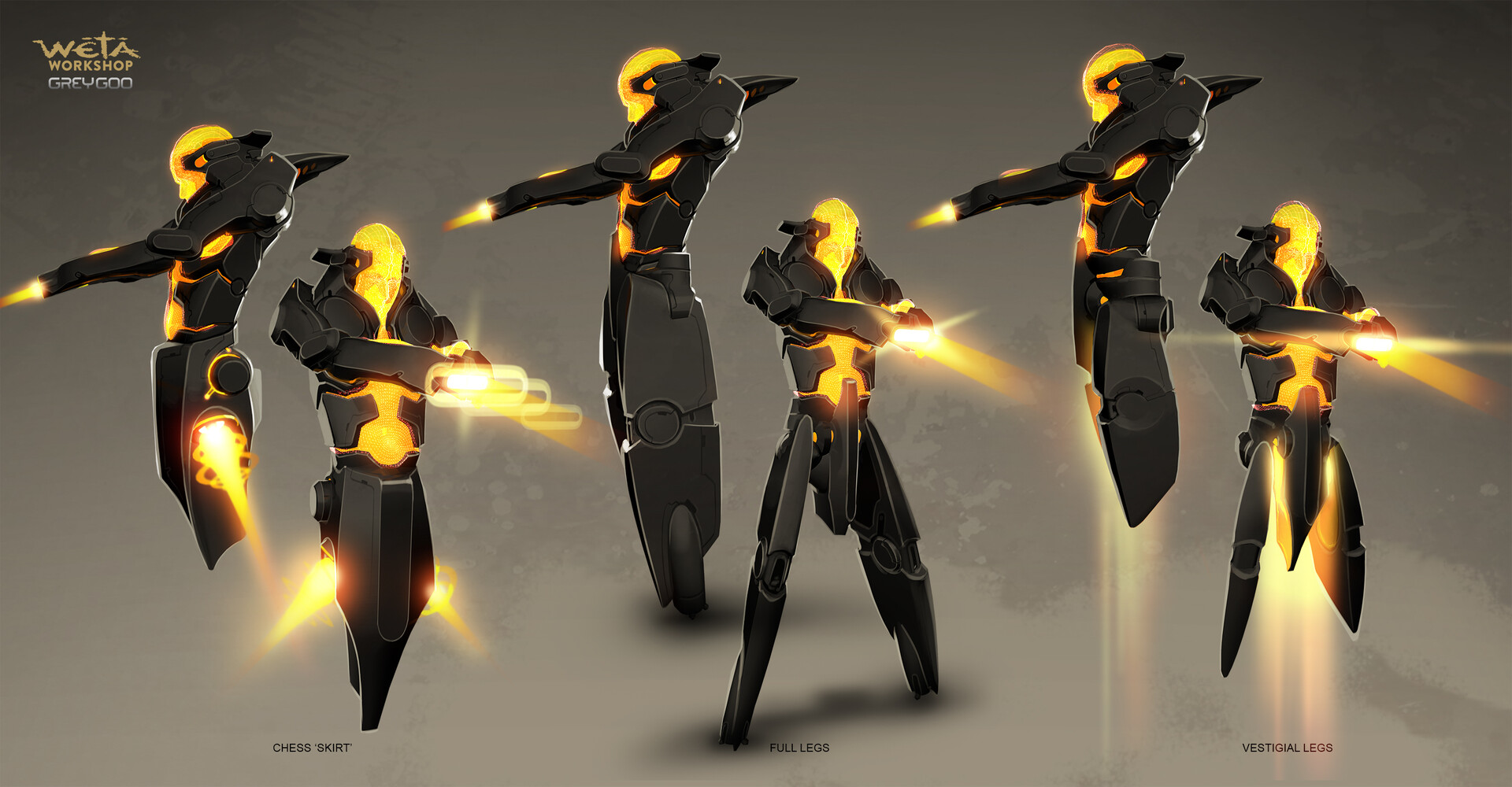 ArtStation - GREYGOO - Alpha Fighters