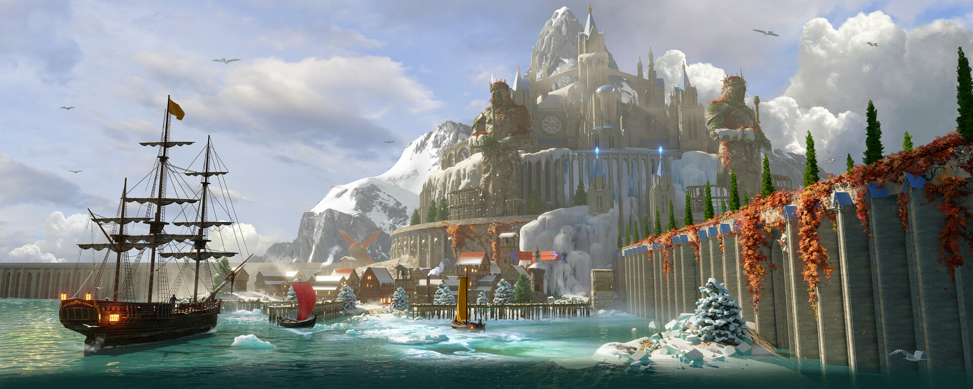 ArtStation - Ice city