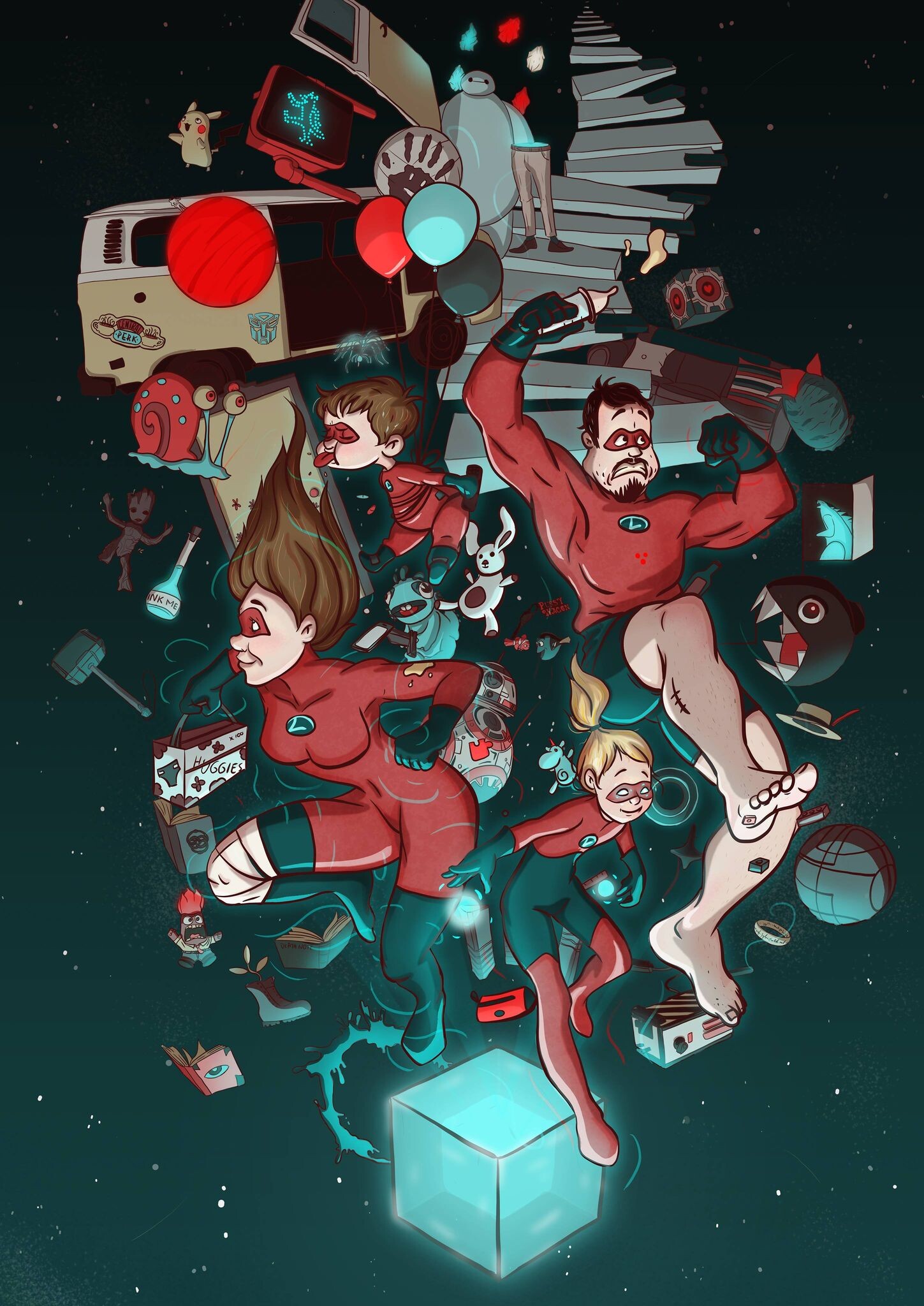 ArtStation - Geek Family