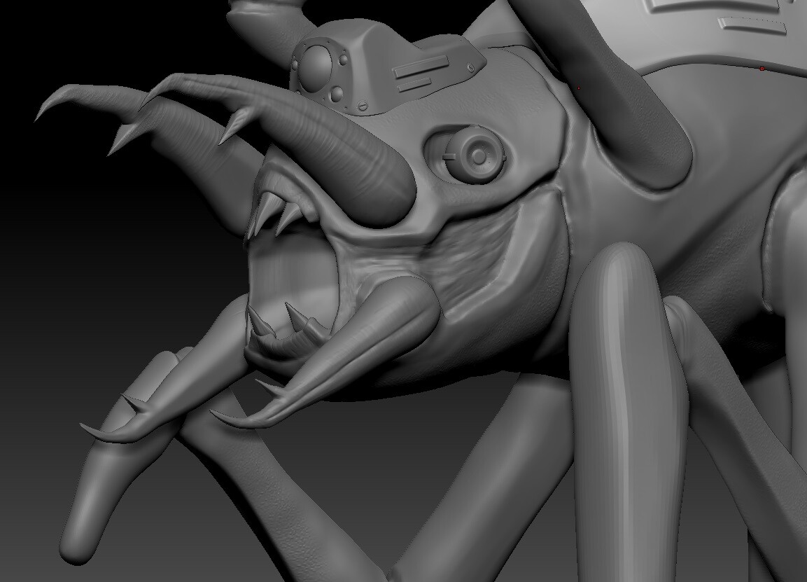 ArtStation - Crawler Cyborg