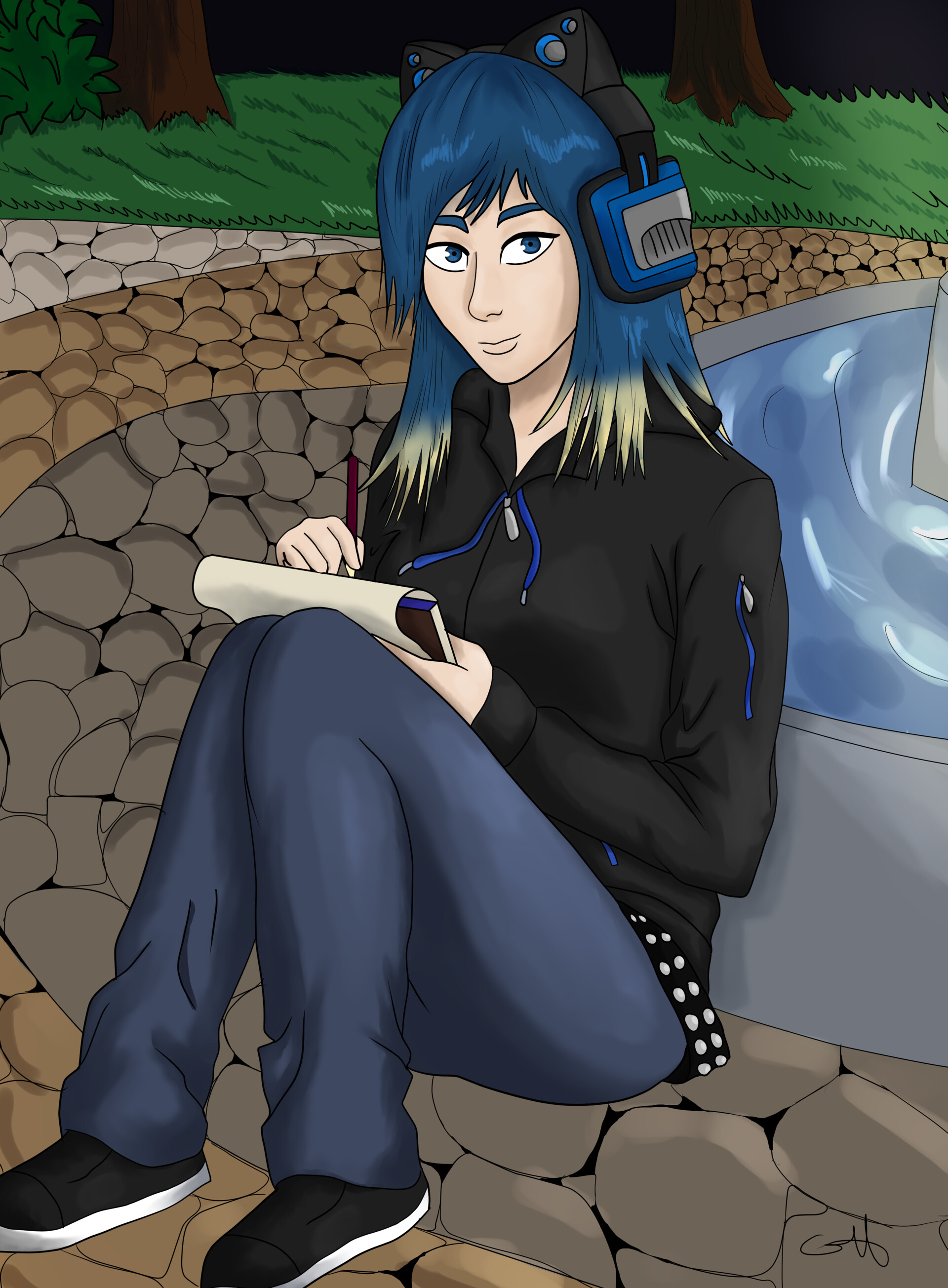 ArtStation - Late night drawing