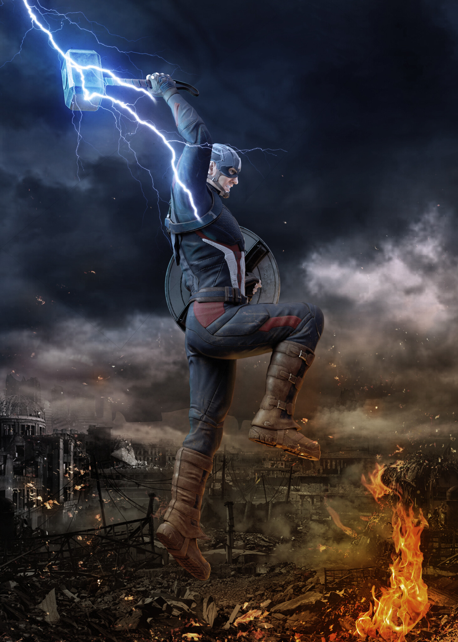 ArtStation - Captain America