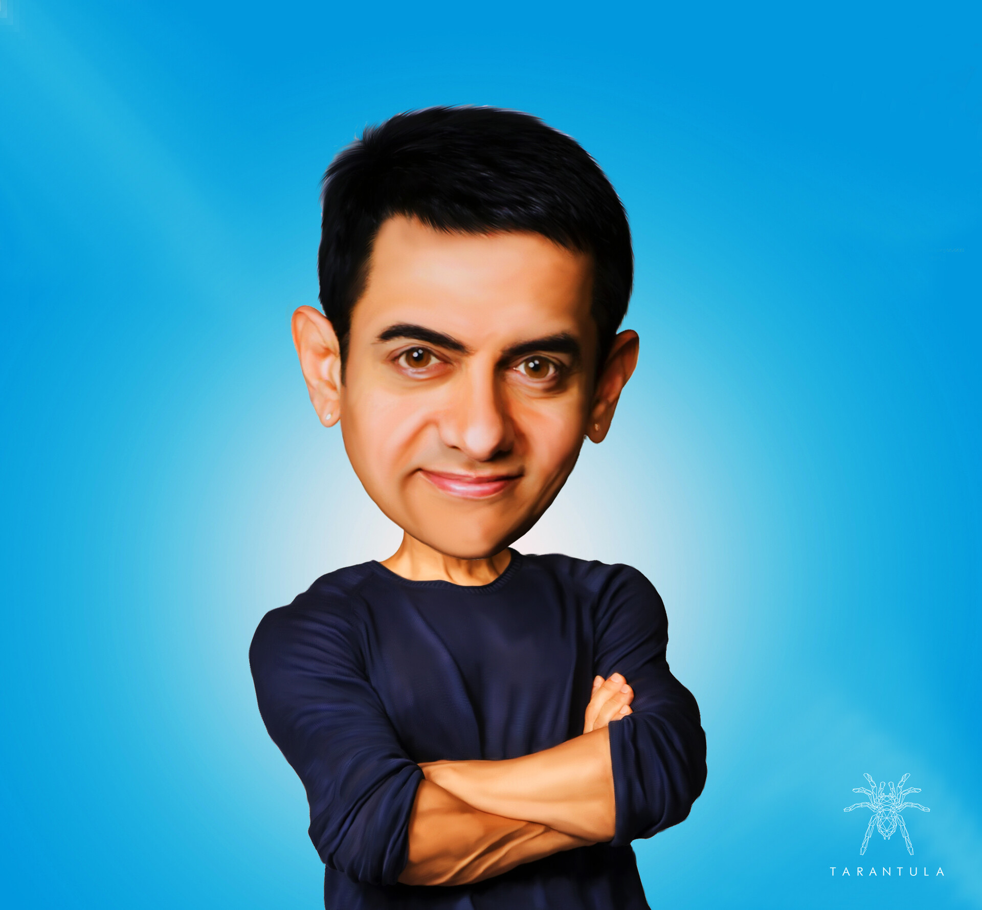 ArtStation - Aamir Khan Caricature