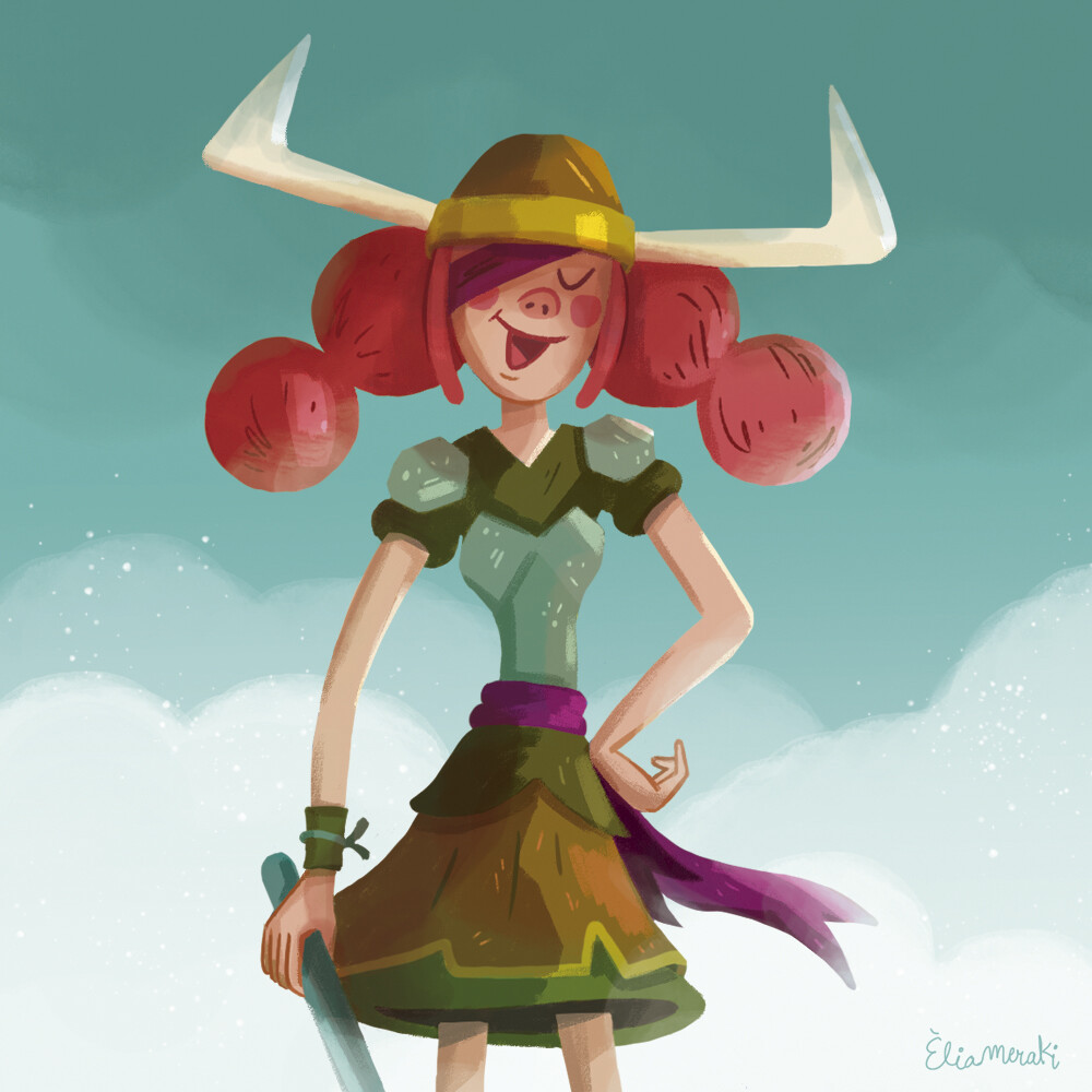 ArtStation - Charcater Desing Viking warrior