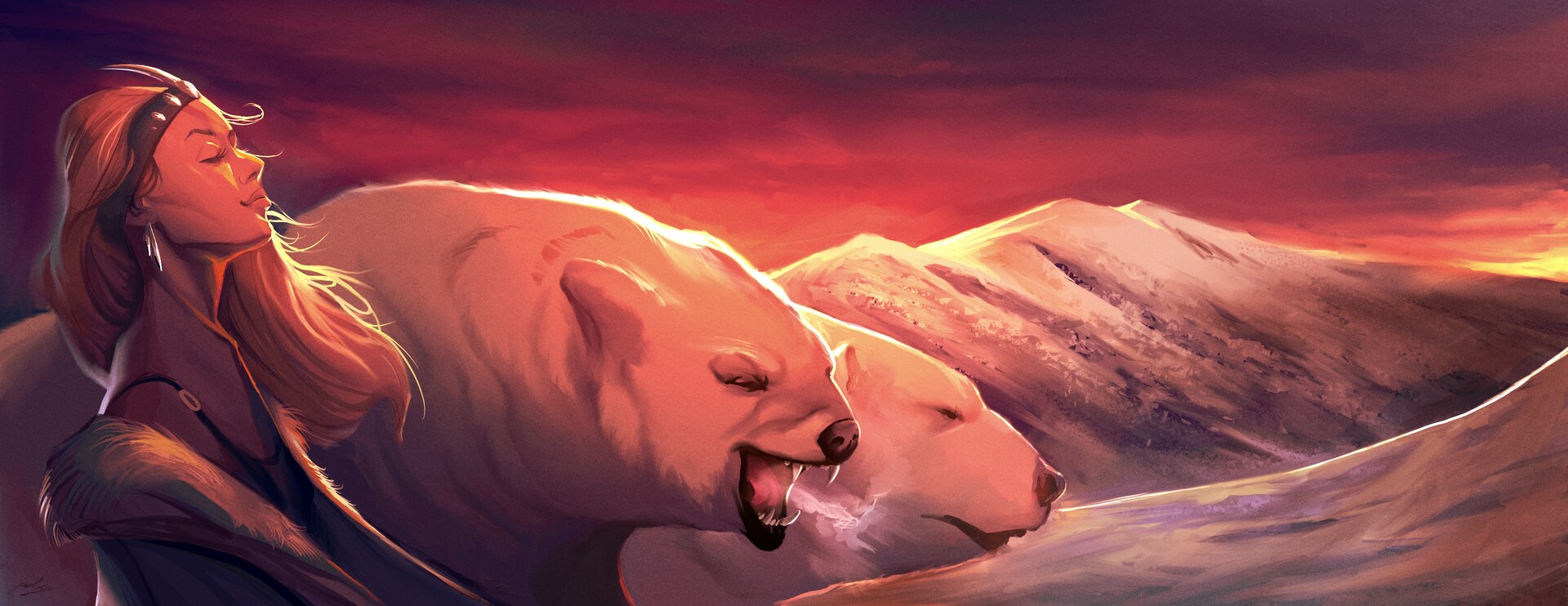 ArtStation - The rest of the white lady