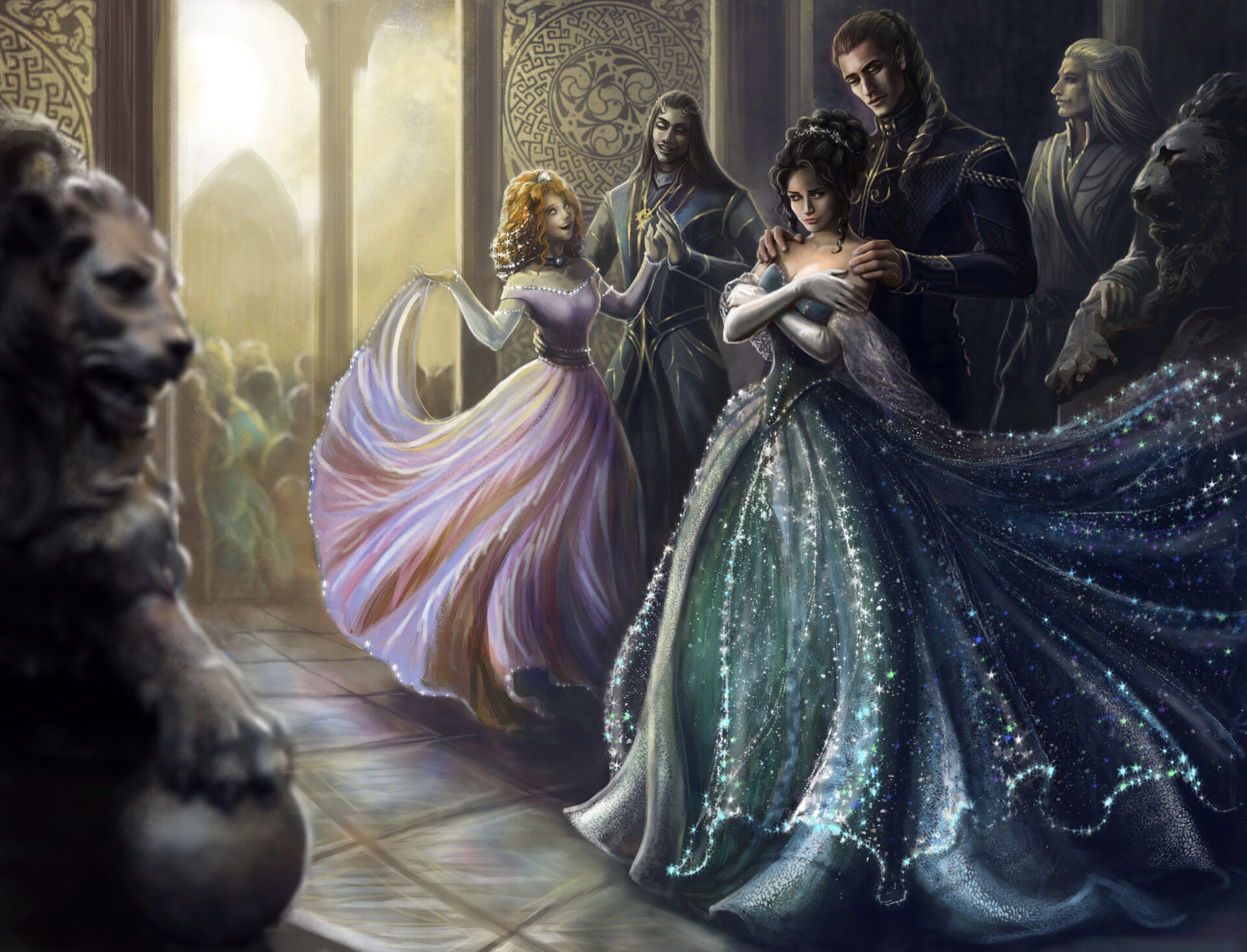 ArtStation - At the royal ball