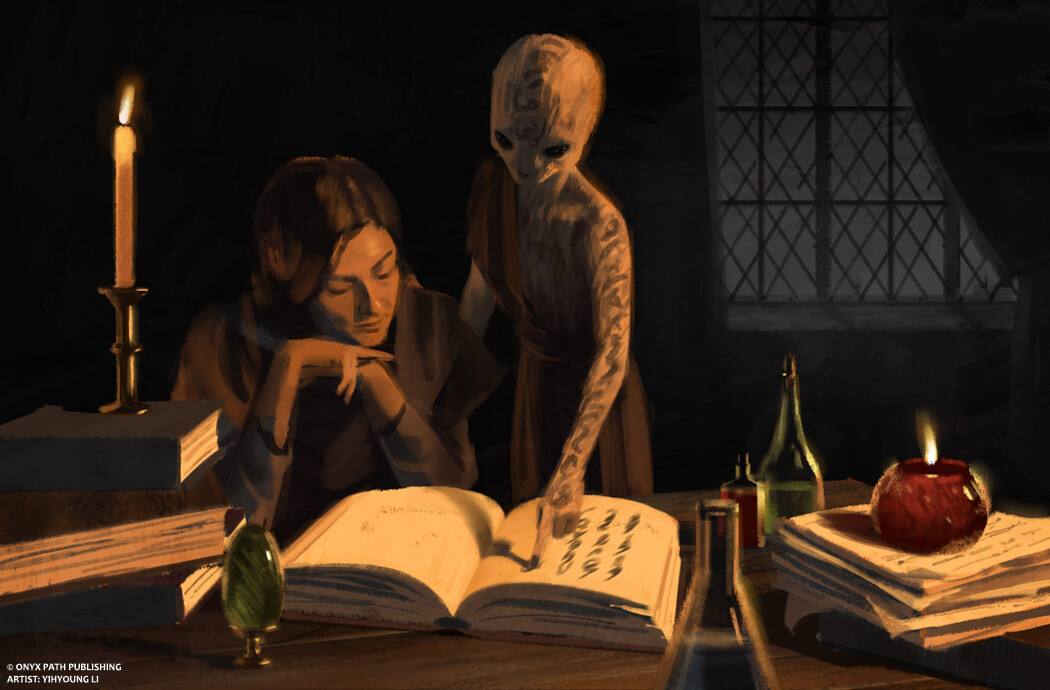 ArtStation - Onyx Path, Hundred Devils Night Parade - illustrations (4)