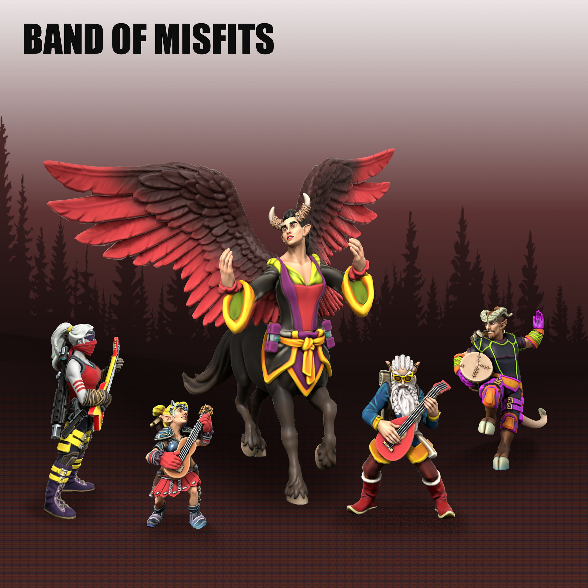 ArtStation - Band of Misfits