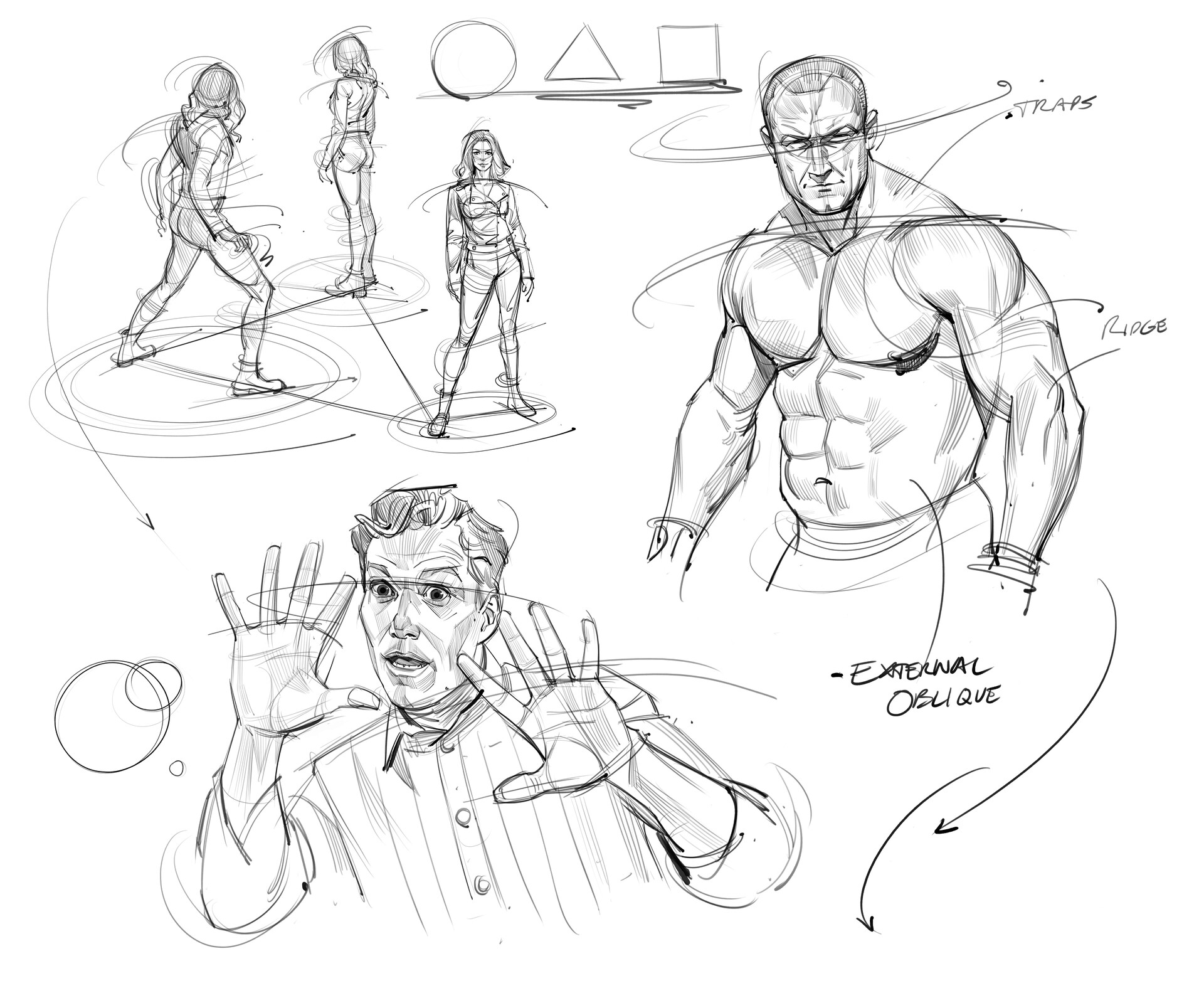how to draw with gesture drawing