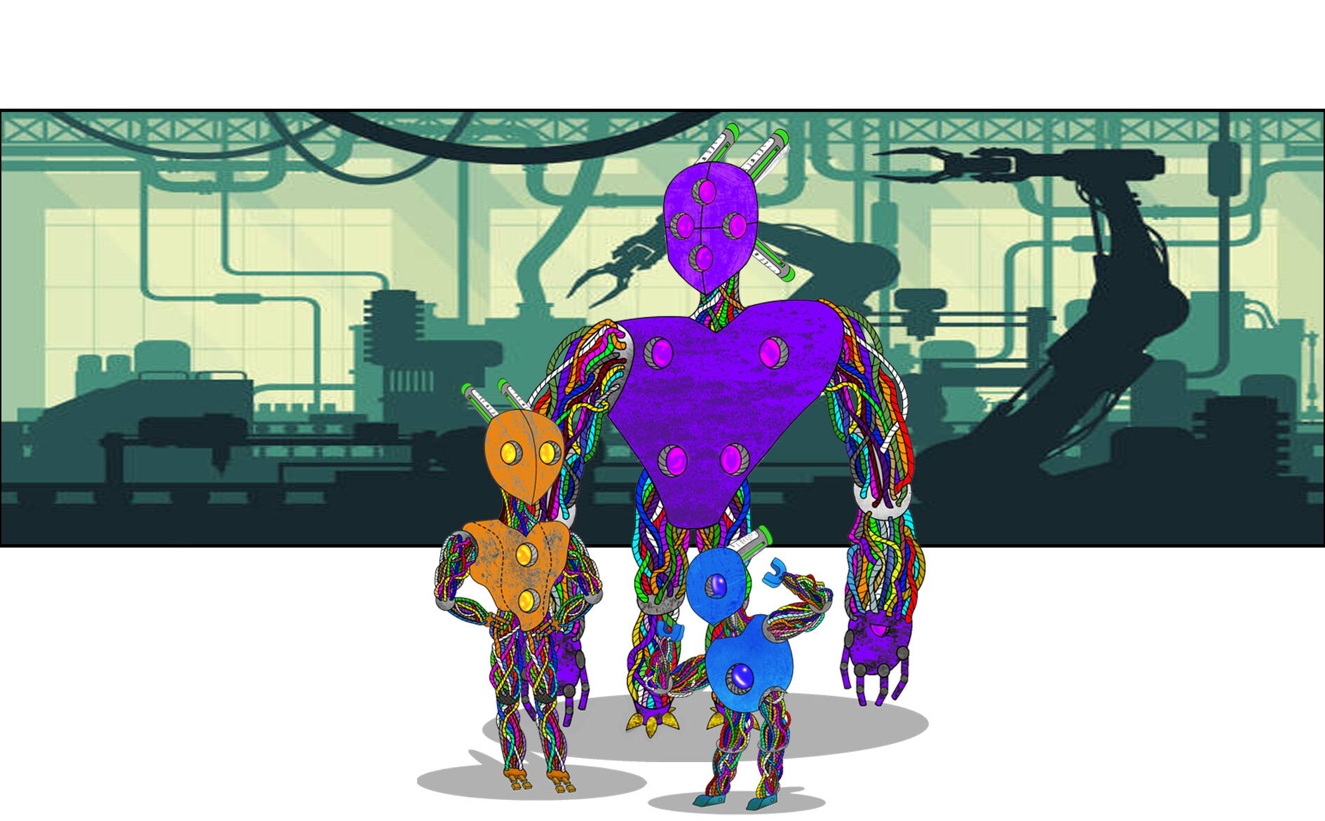 ArtStation - Evolutionary Robotic Workforce