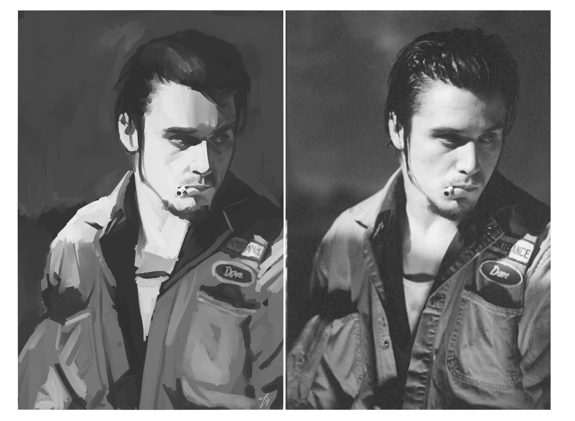 ArtStation - PRACTICE: Mike Patton (Faith No More), Midlife Crisis