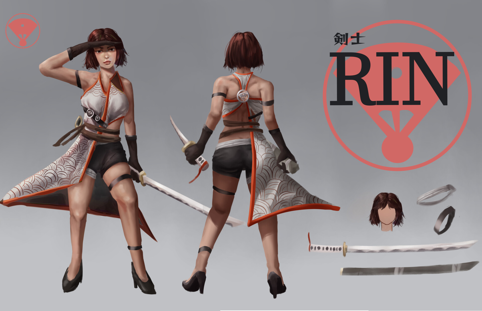 ArtStation - OC Rin Sheet