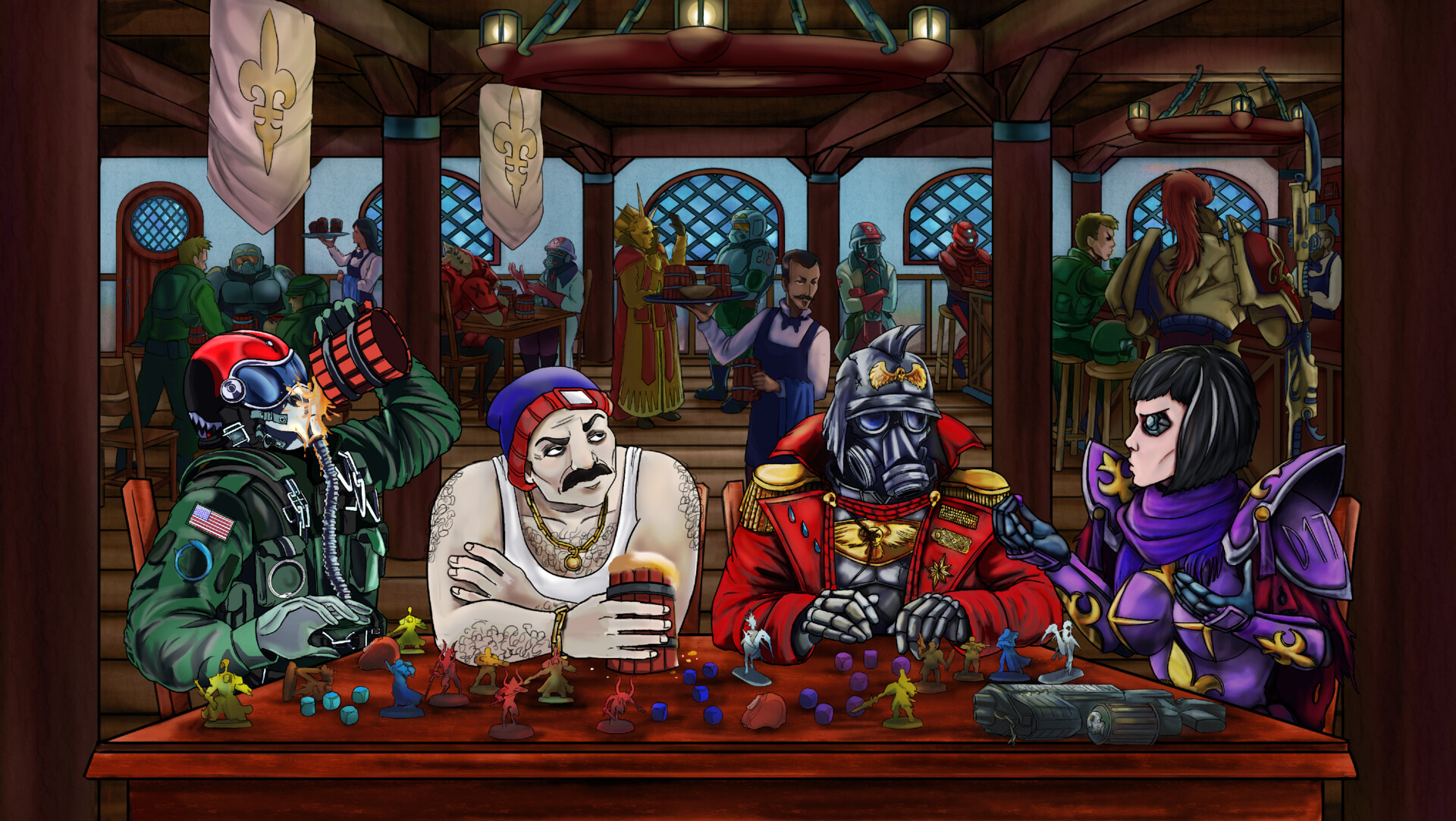 ArtStation - Warhammer group