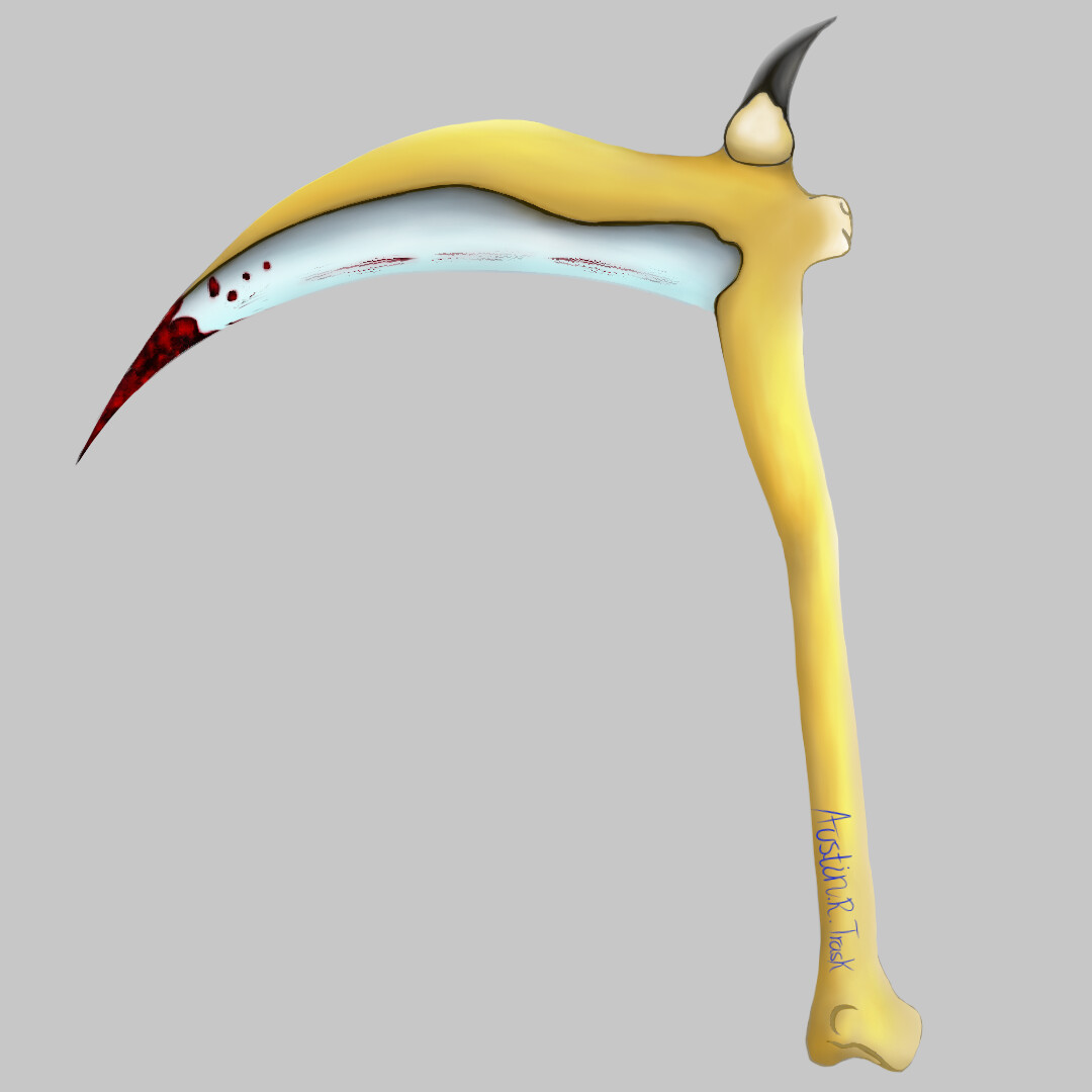 ArtStation - Reaper Bone Scythe