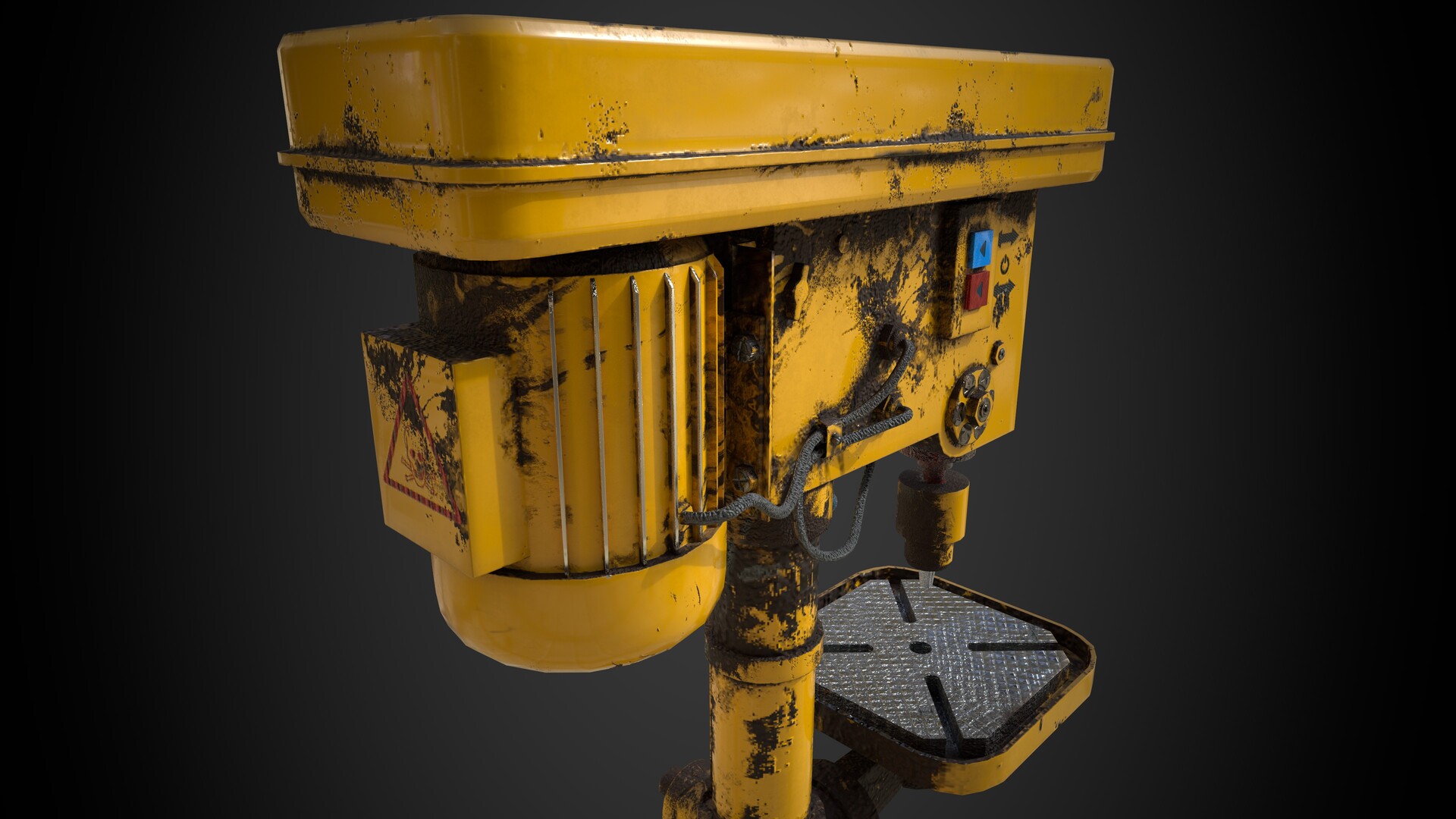 ArtStation - Broken Press Machine