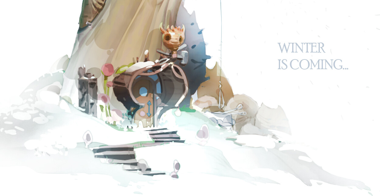 ArtStation - WINTER IS COMING.