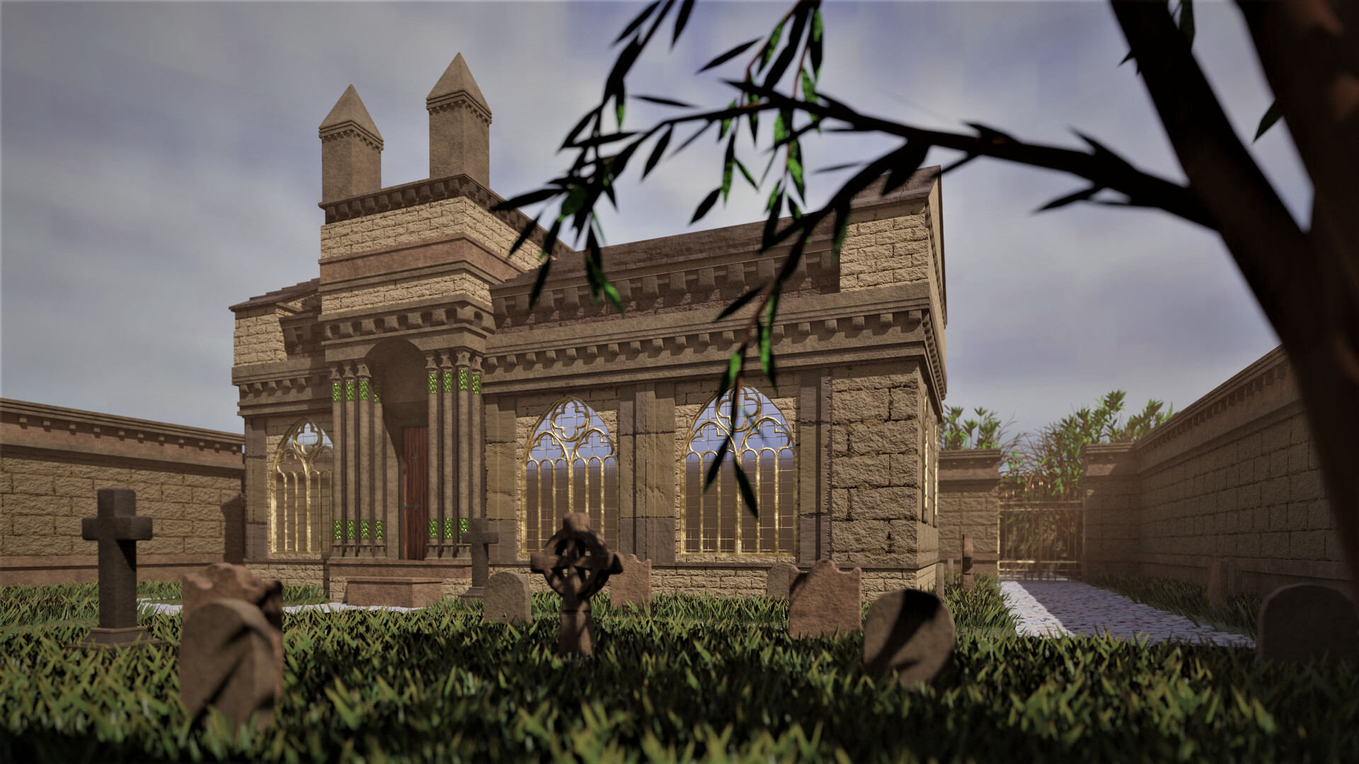 Rafael Rodrigues - Tomb Raider: Chronicles - Title Screen (Visual Remake)