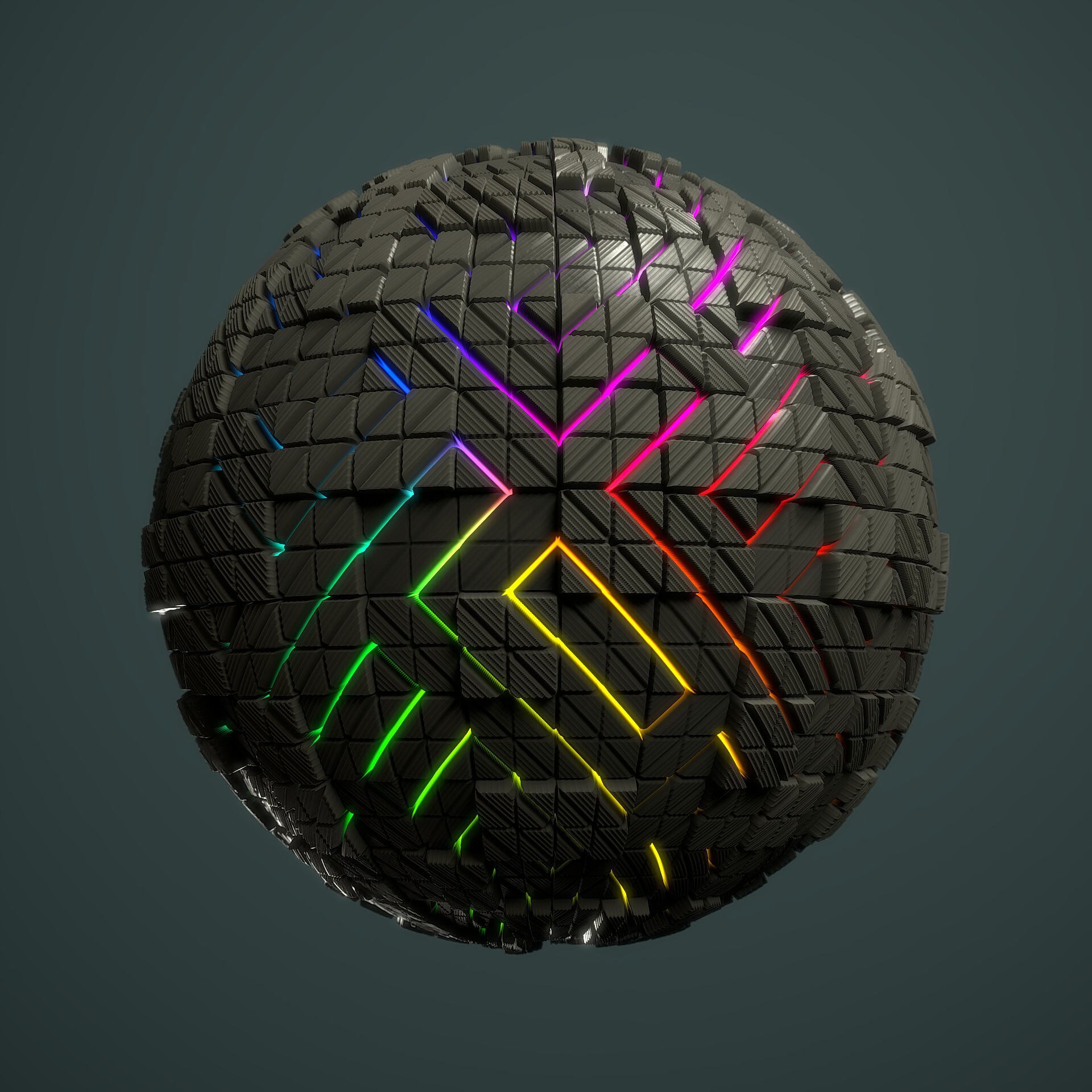ArtStation - Nodevember 2021 - Day 2 - 3 sided