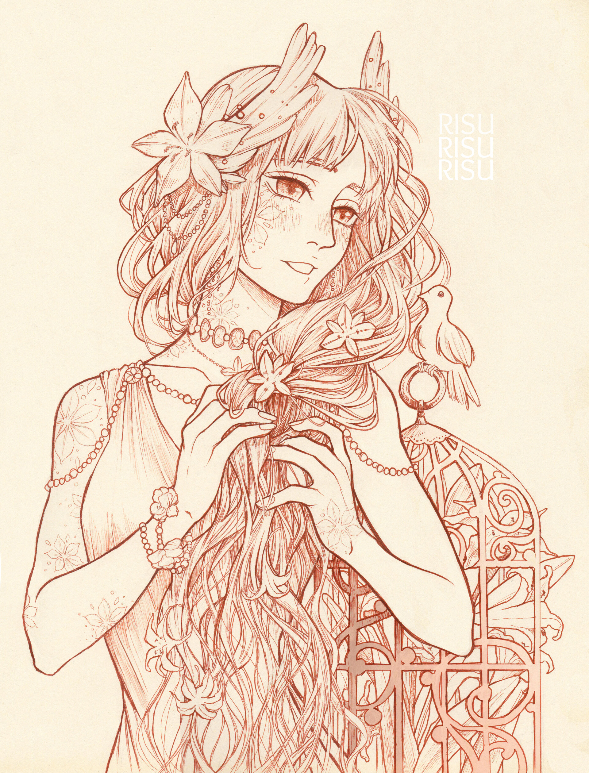 Risu Risu - Ink Artworks