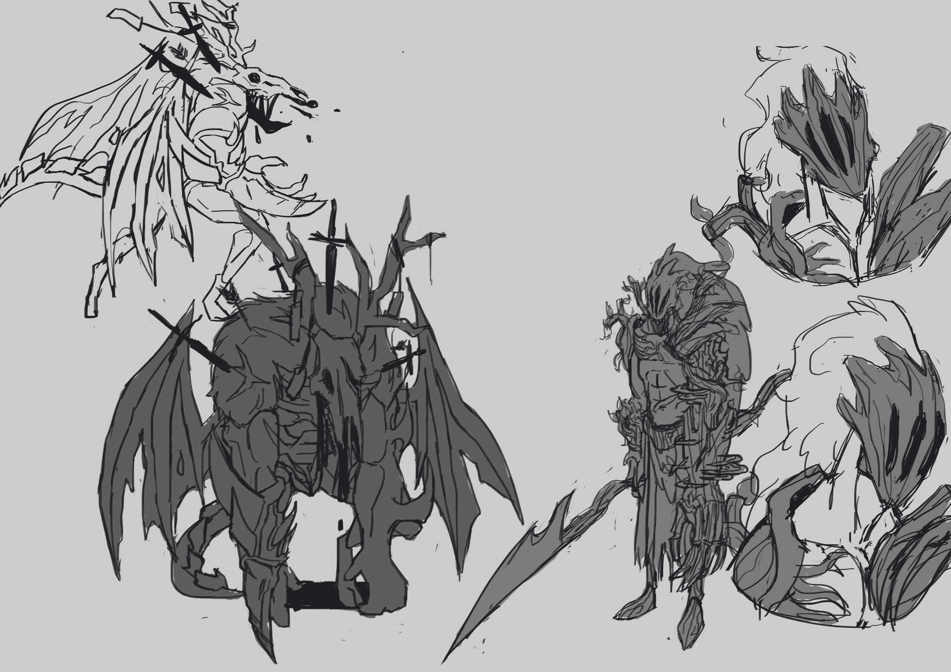 ArtStation - Weird monsters