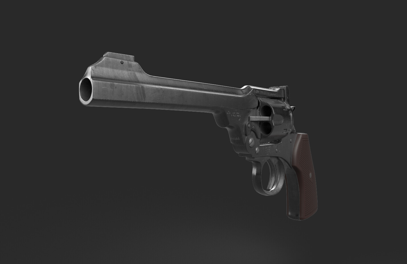 ArtStation - Revolver Webley Mk VI