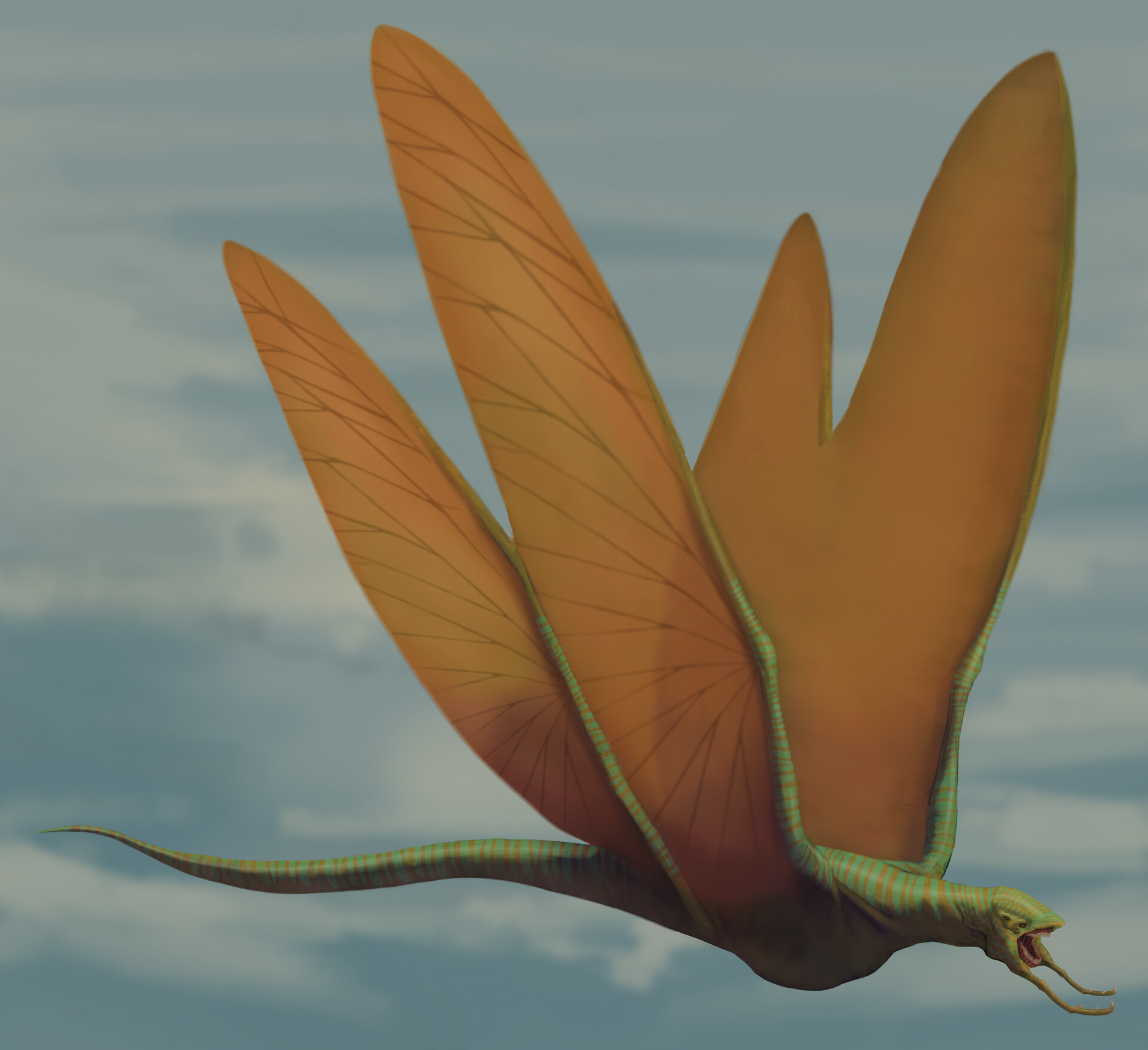 ArtStation - Flying Creature