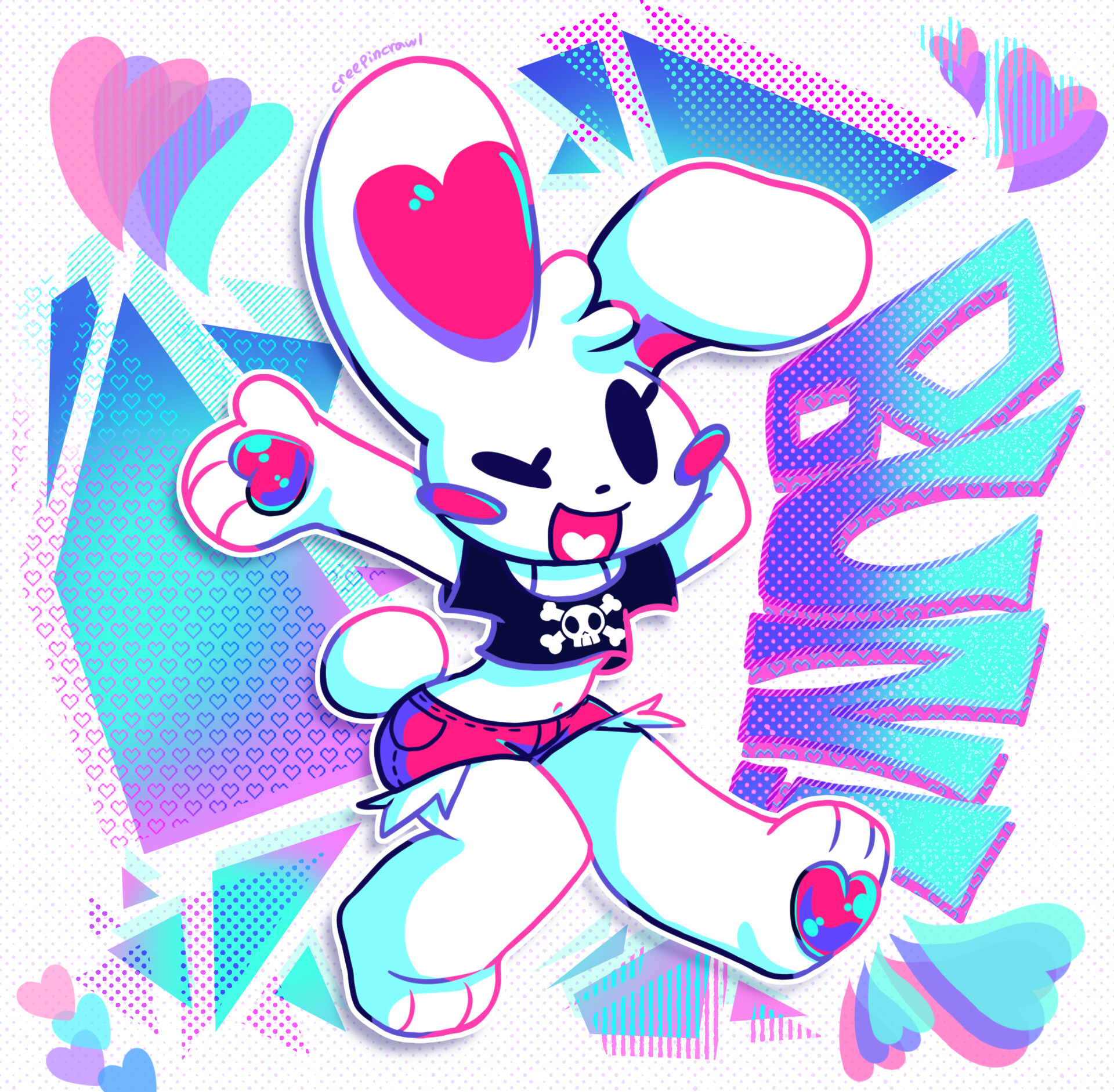 ArtStation - Neon Bunny