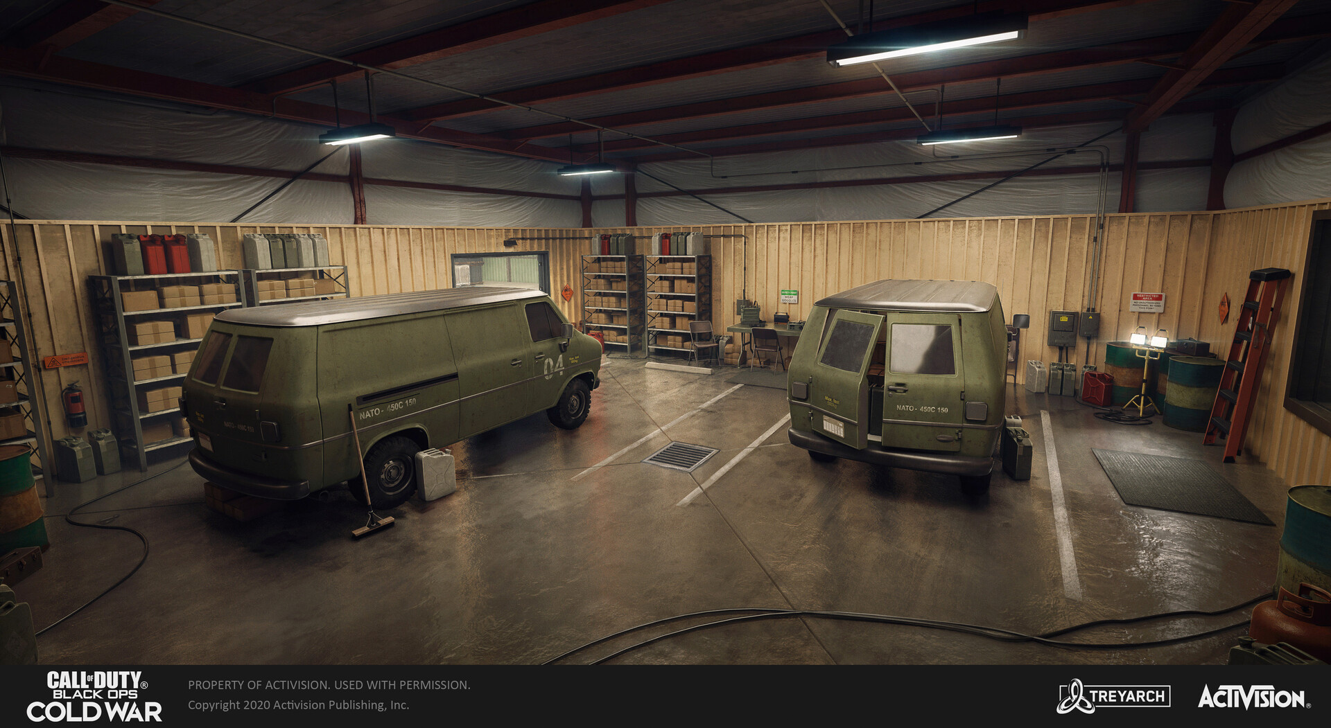 Kevin Jick - COD: Black Ops - Cold War - Garrison - North Spawn