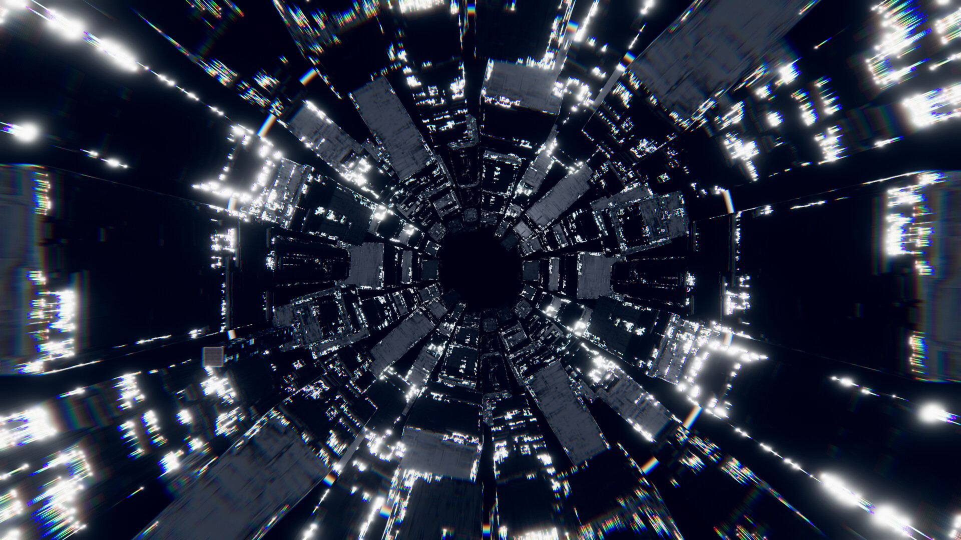 ArtStation - Aaaaa! Lighting Study - Background B&W