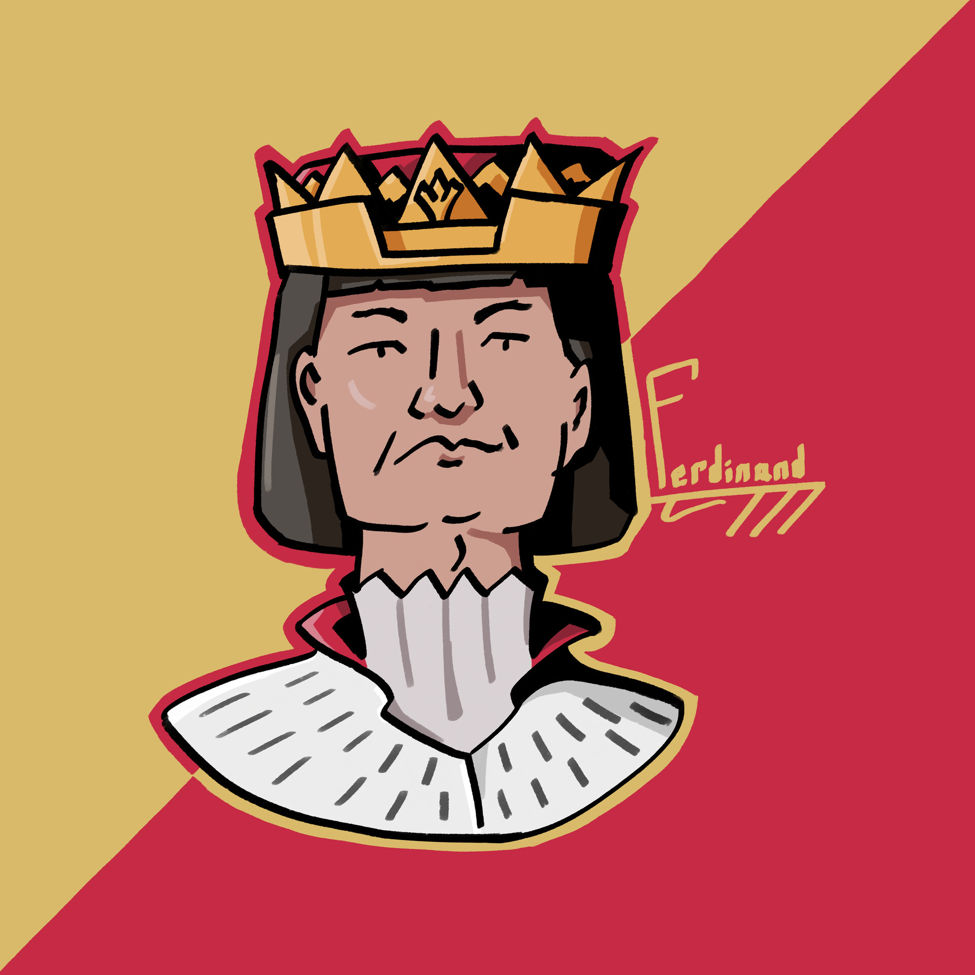 King Ferdinand Clipart