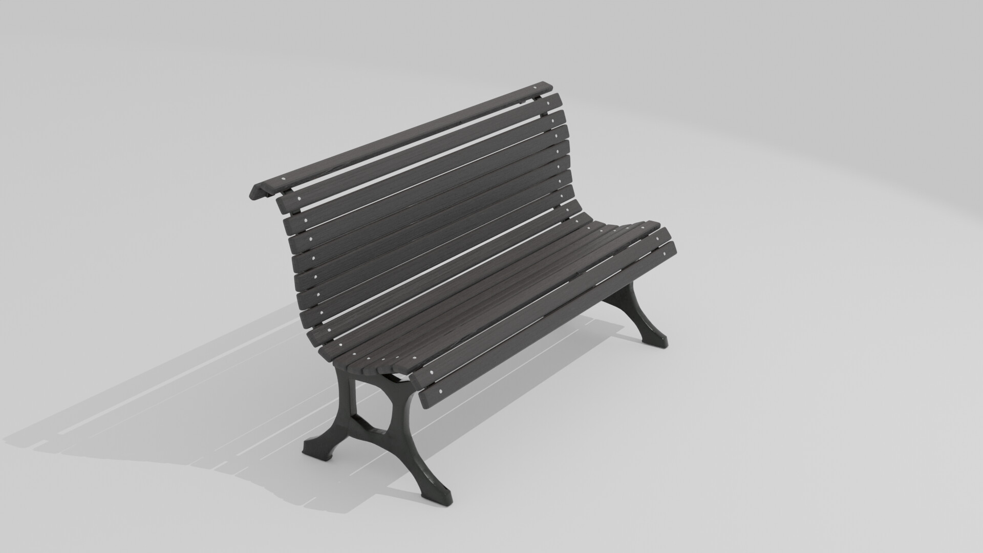 Nguyen Thien - Wooden Bench Free 3D Model